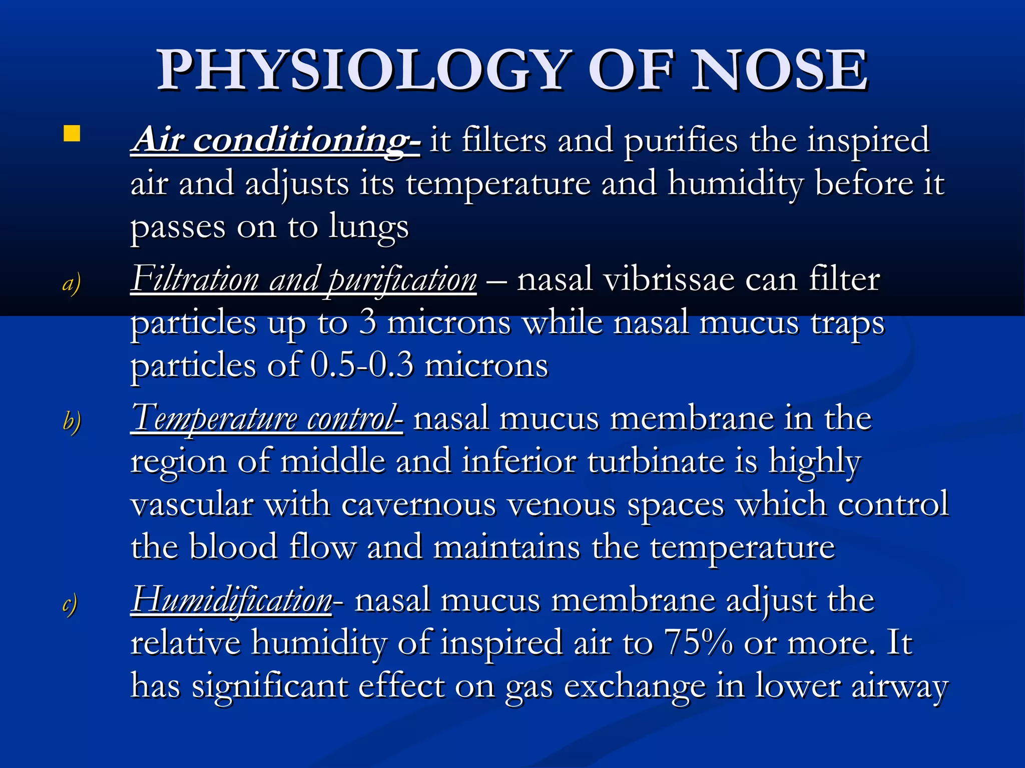 Anatomy of nose and paranasal sinuses | PPT