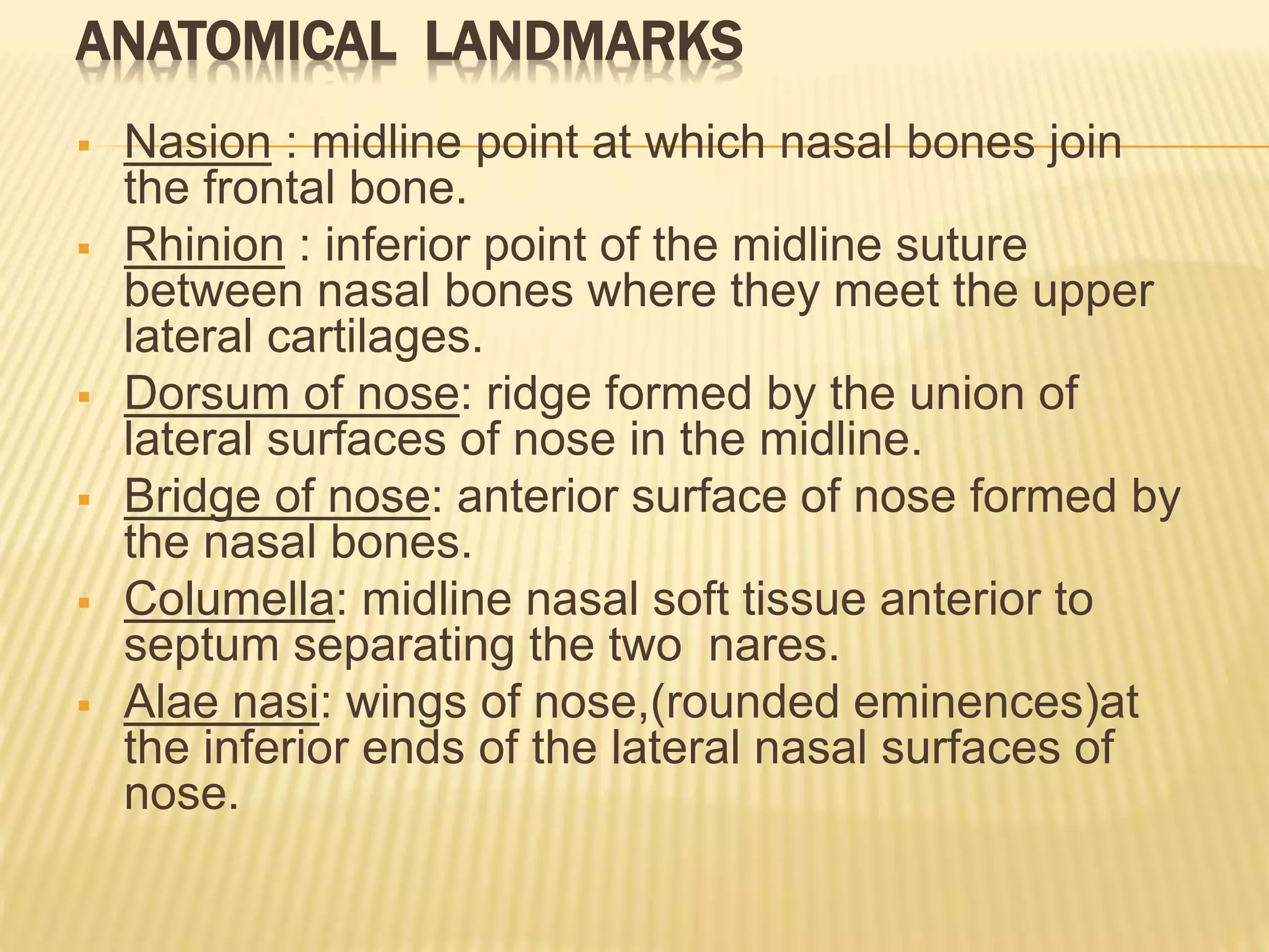 Anatomy of nose and paranasal sinuses | PPTX