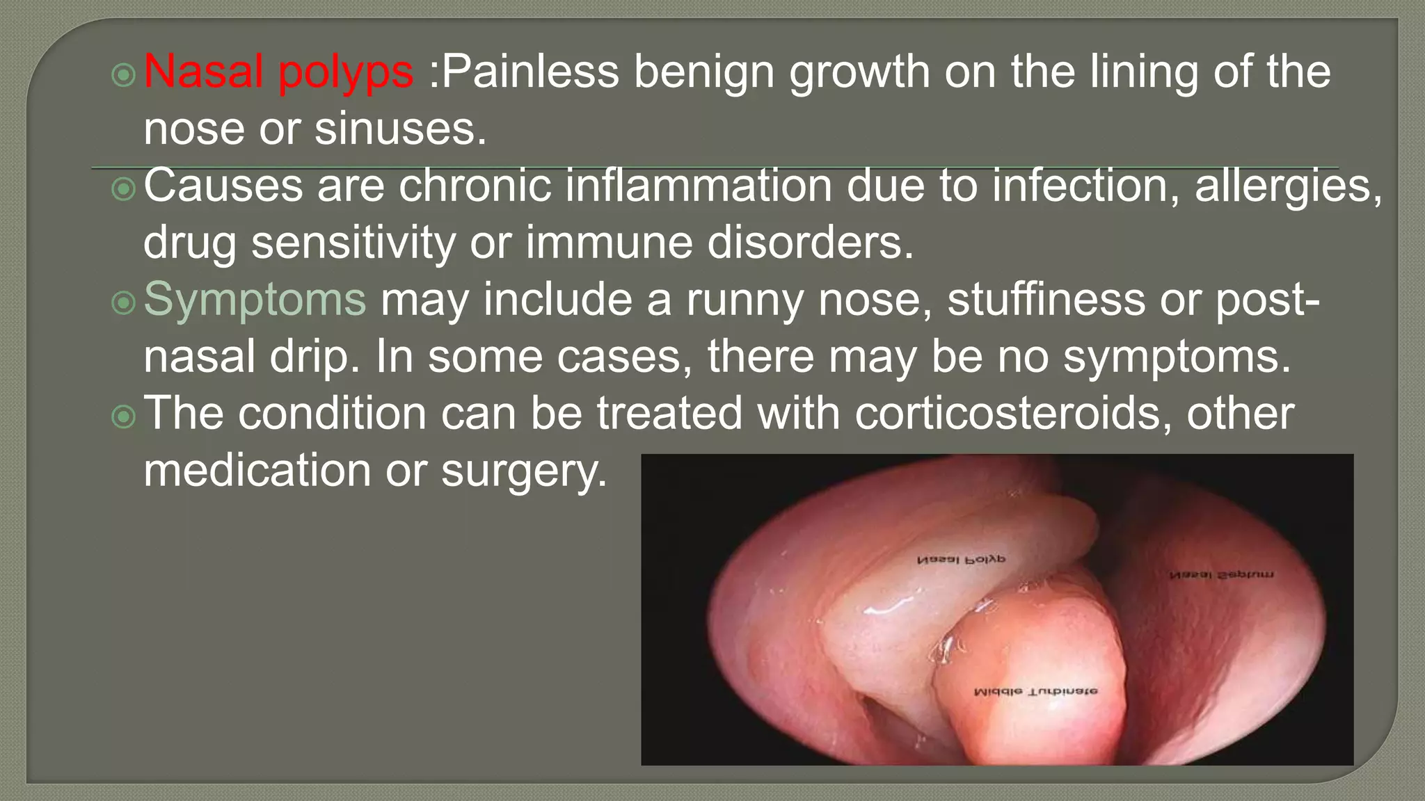 Anatomy of nose &functions & disorders | PPTX