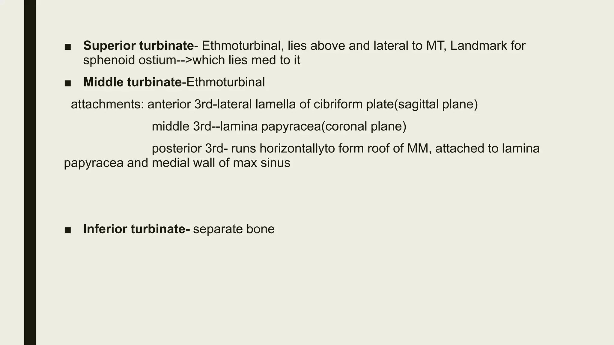 Anatomy of nose& PNS | PPTX