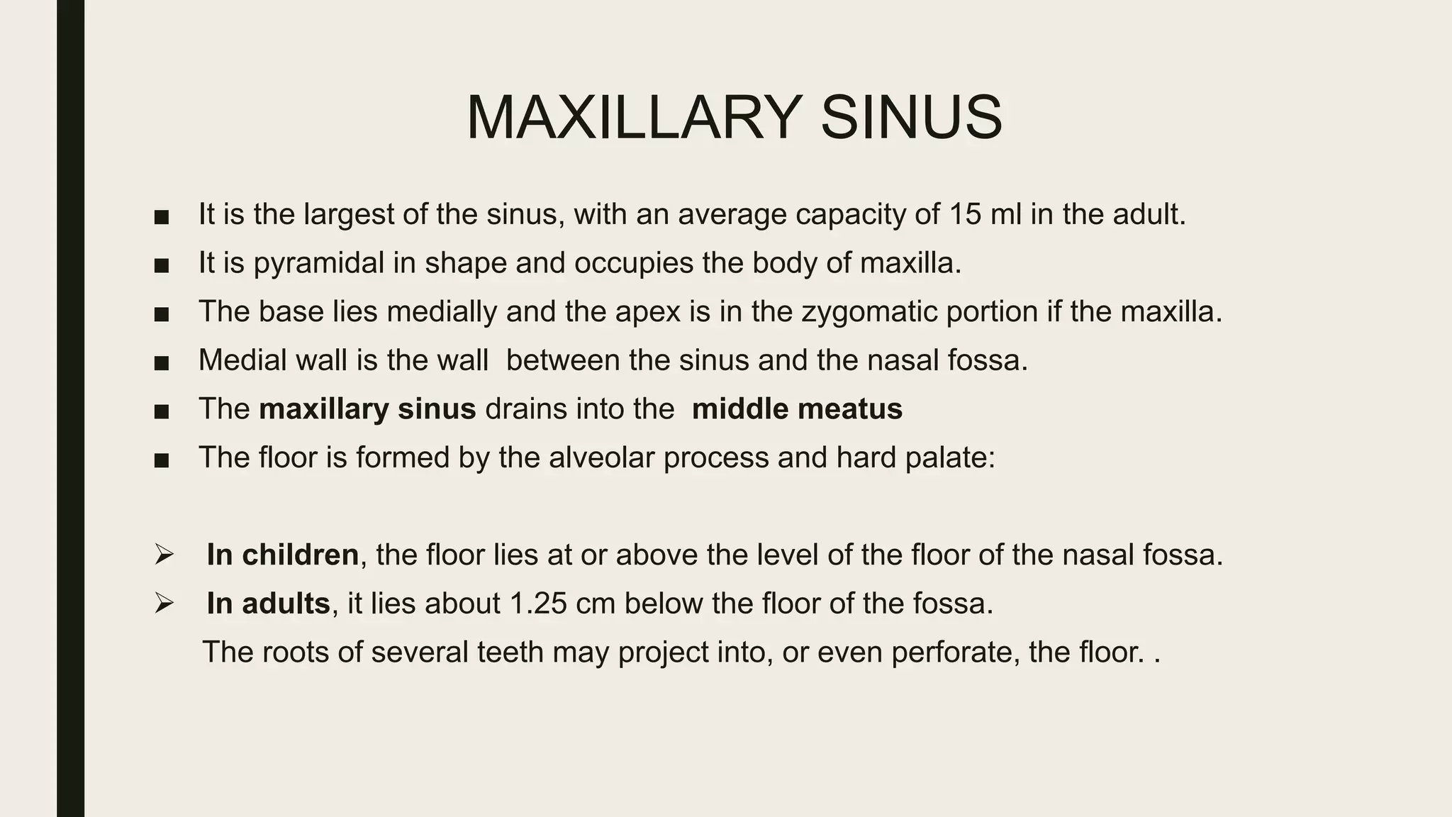 Anatomy of nose& PNS | PPTX