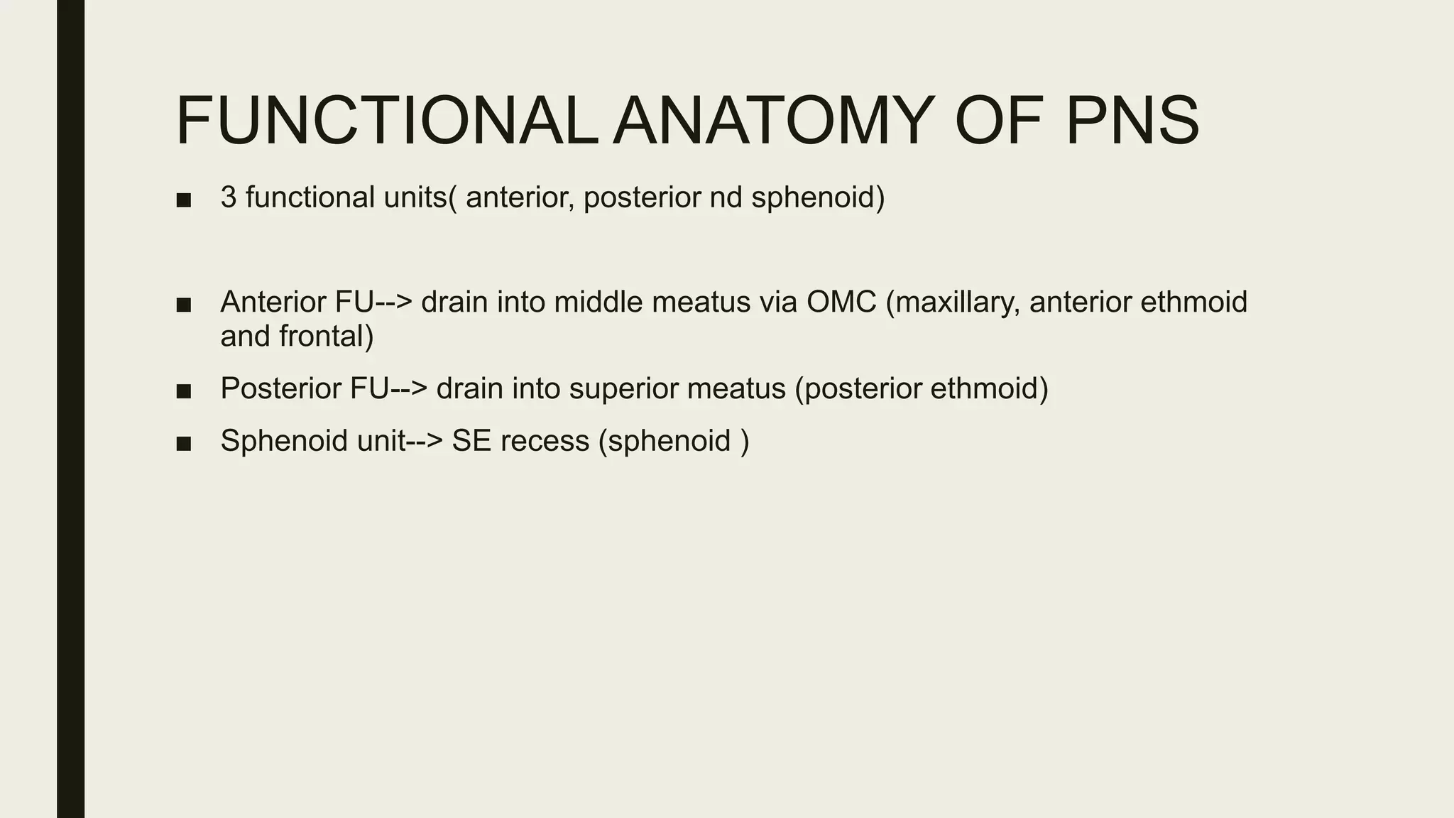 Anatomy of nose& PNS | PPTX