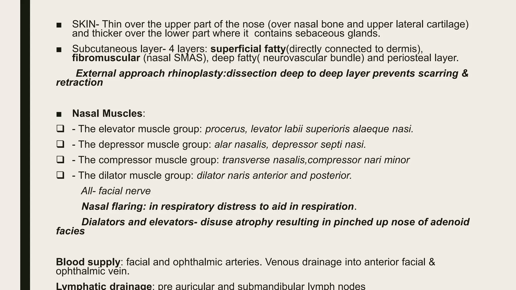 Anatomy of nose& PNS | PPTX