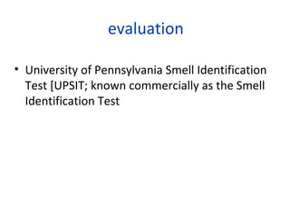 Anatomy of olfactory system | PPT