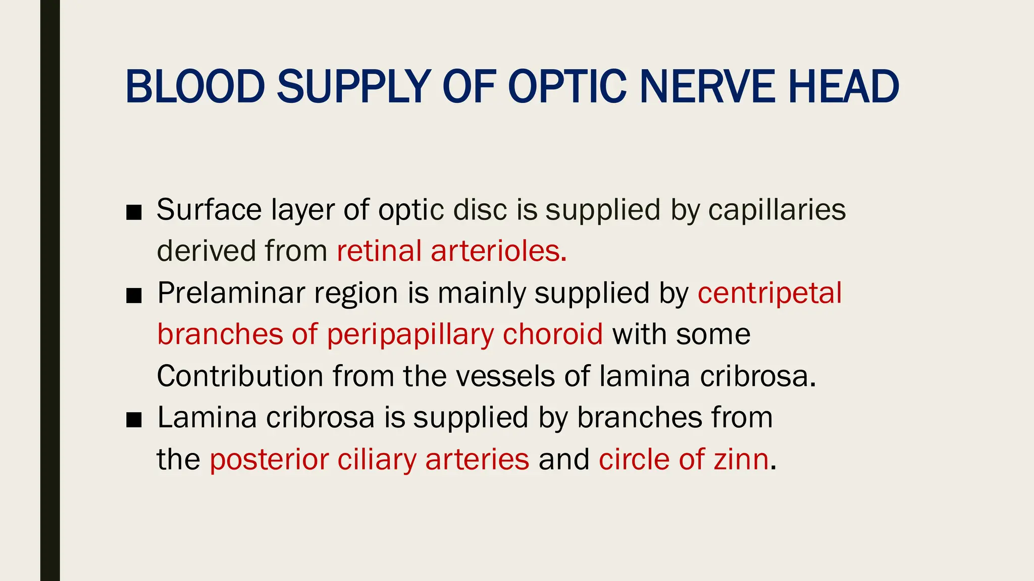 ANATOMY OF OPTIC NERVE.pdf ophthalmology topic | PDF