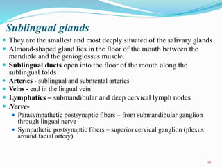 Anatomy of oral cavity | PPTX