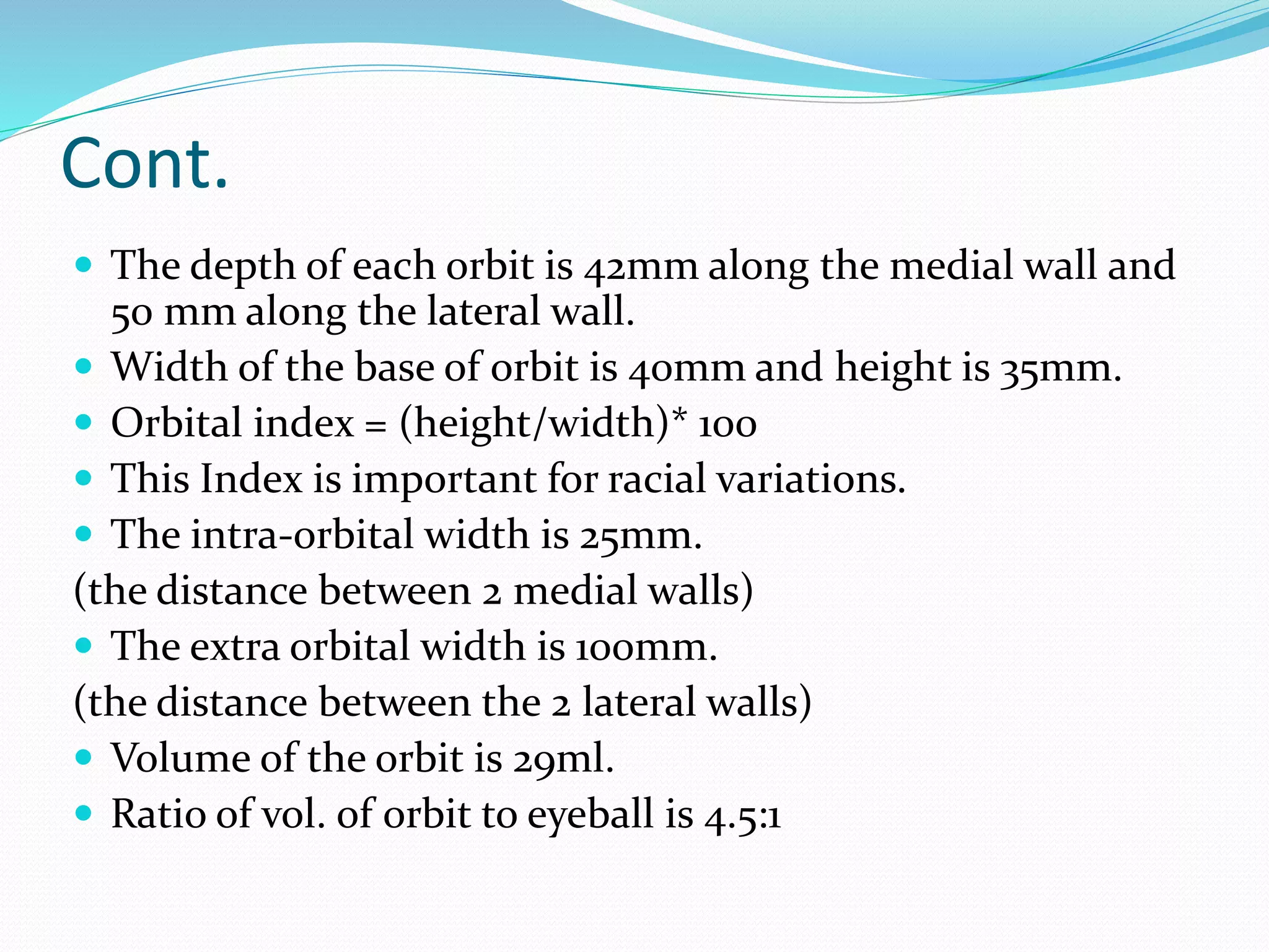 Anatomy of orbit | PPT
