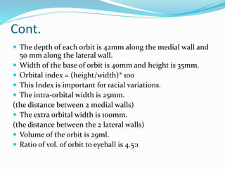 Anatomy of orbit | PPT