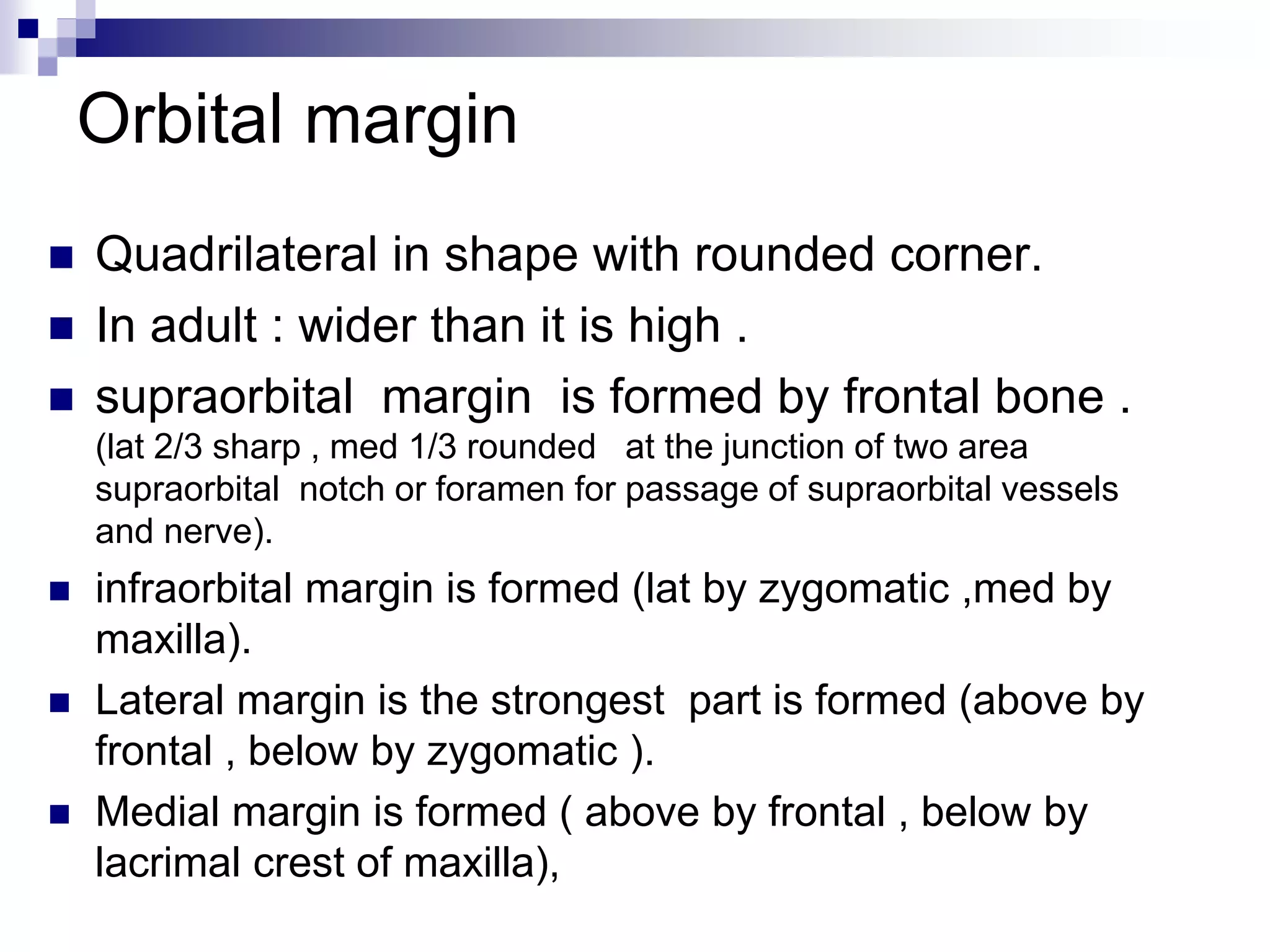 Anatomy of orbital cavity | PPT