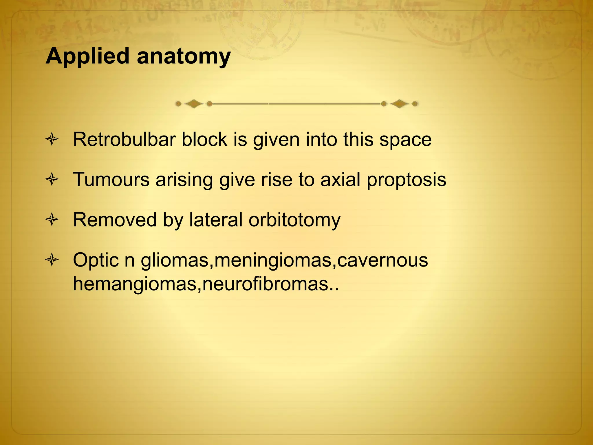 Anatomy OF ORBIT | PPTX