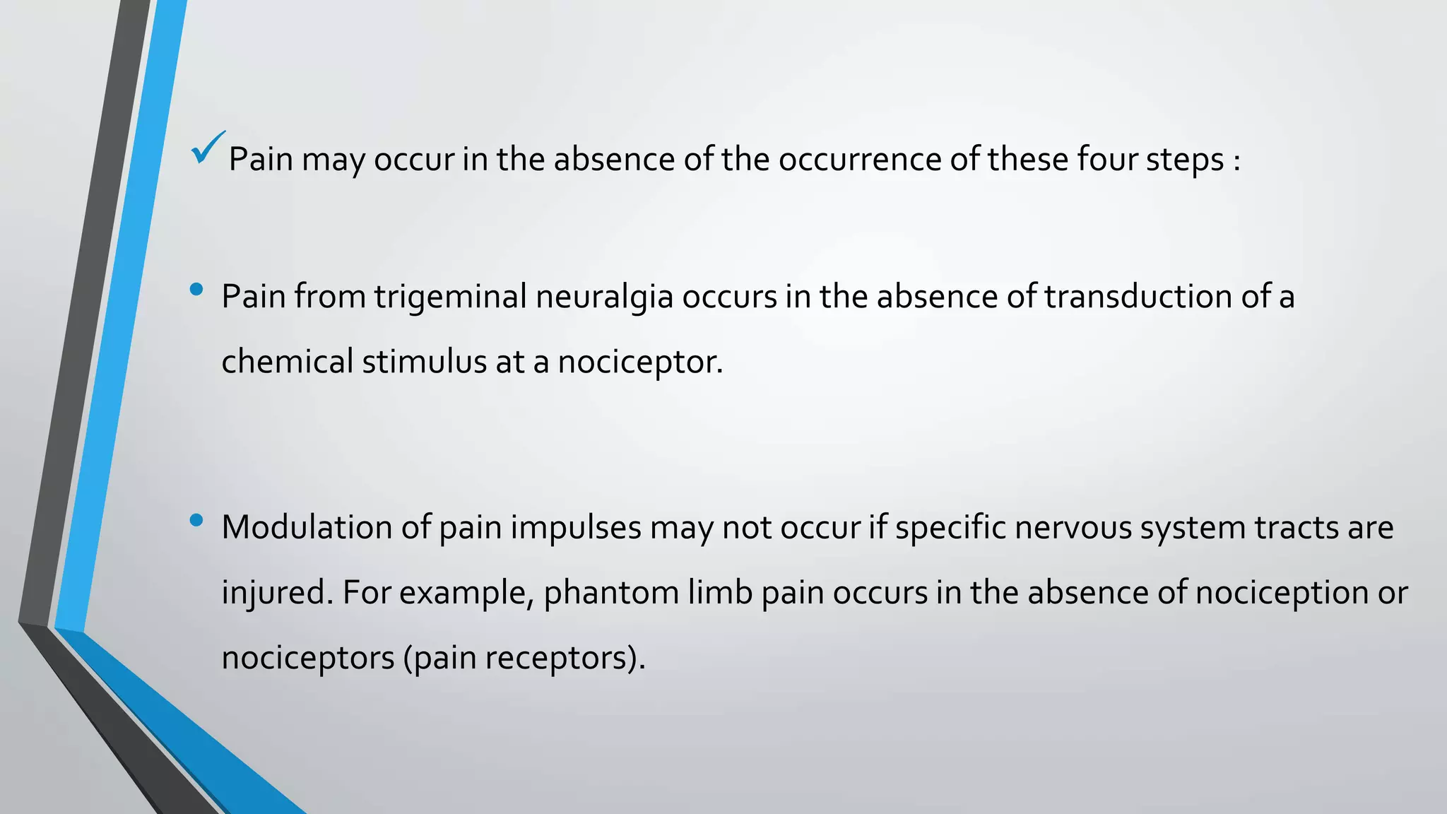 Anatomy of pain | PPTX