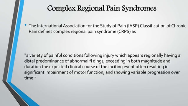 Anatomy of pain | PPTX | Brain and Nervous System Disorders | Diseases ...