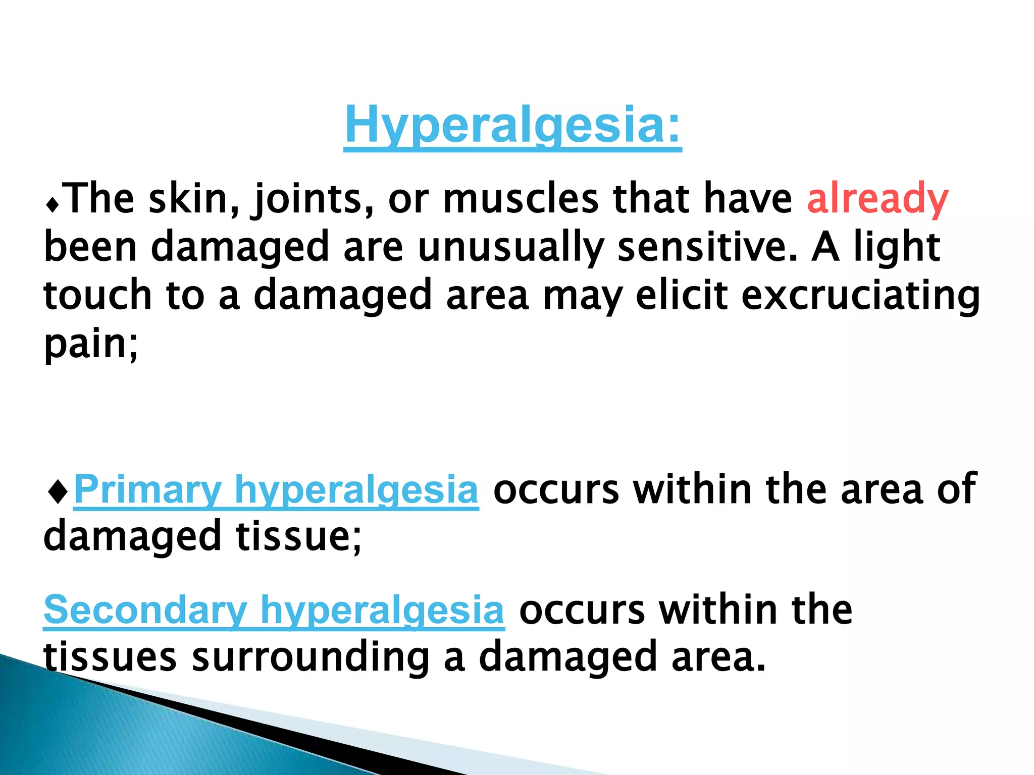 Anatomy of pain pathway | PPTX