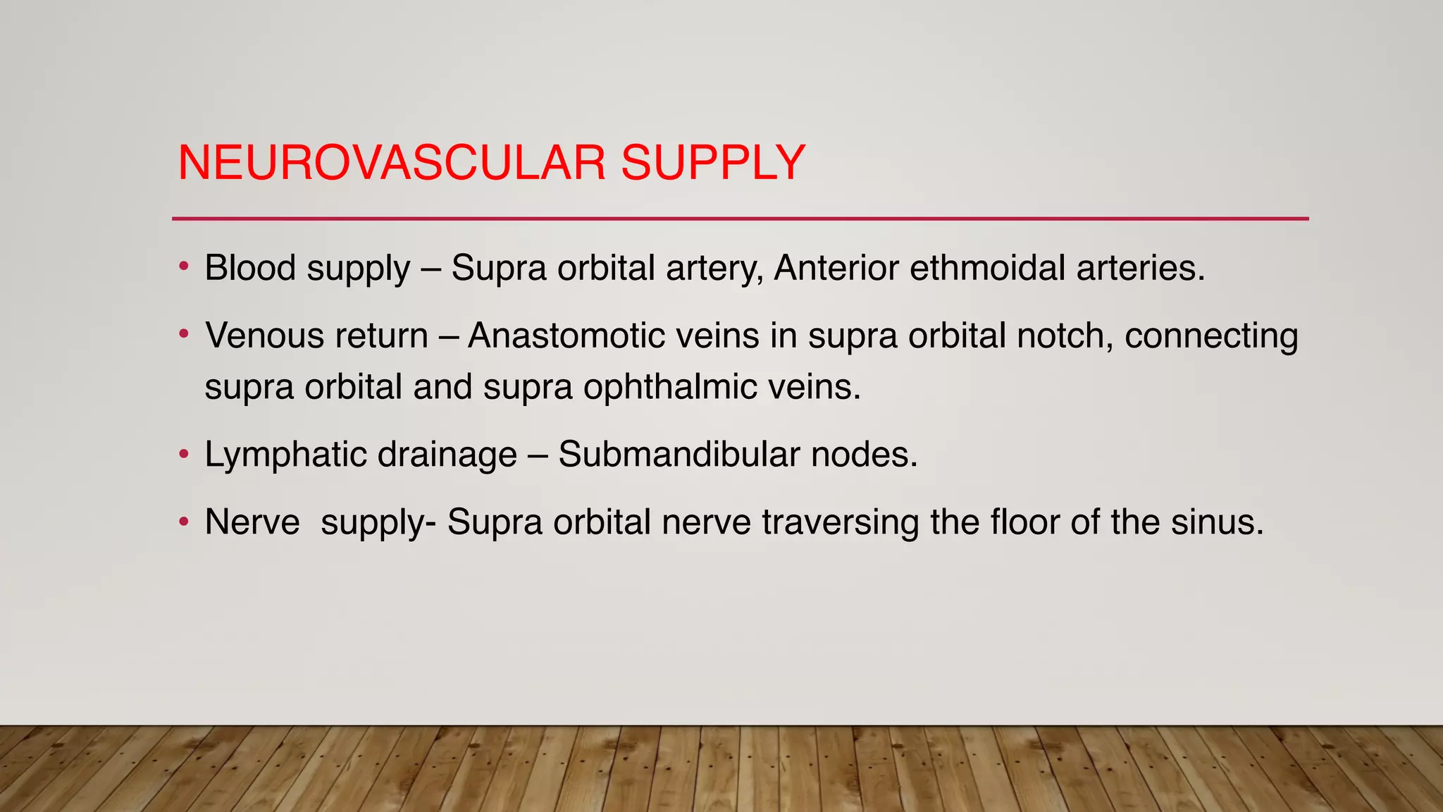 Anatomy of paranasal sinuses | PDF