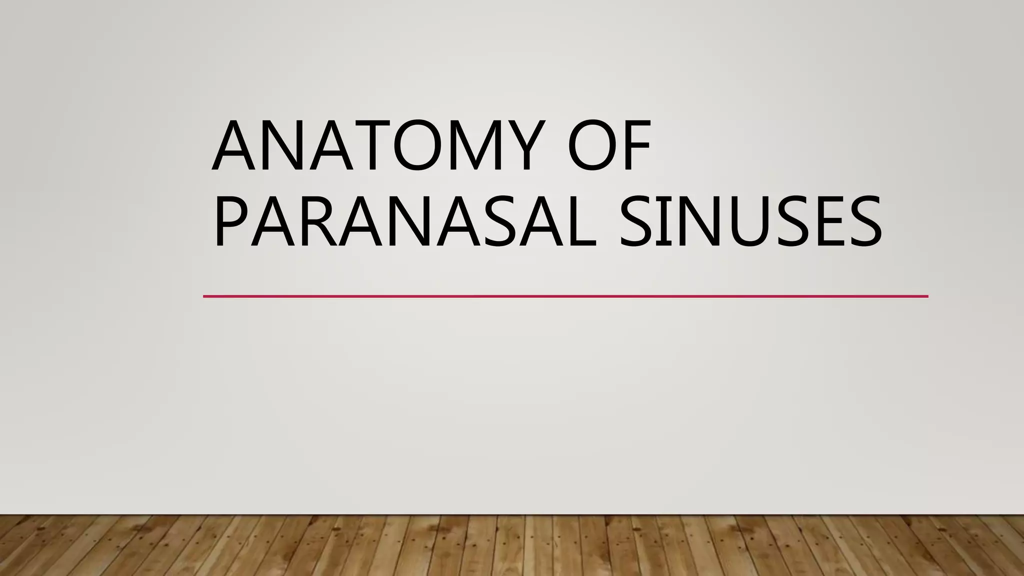 anatomy of paranasal sinuses.pptx