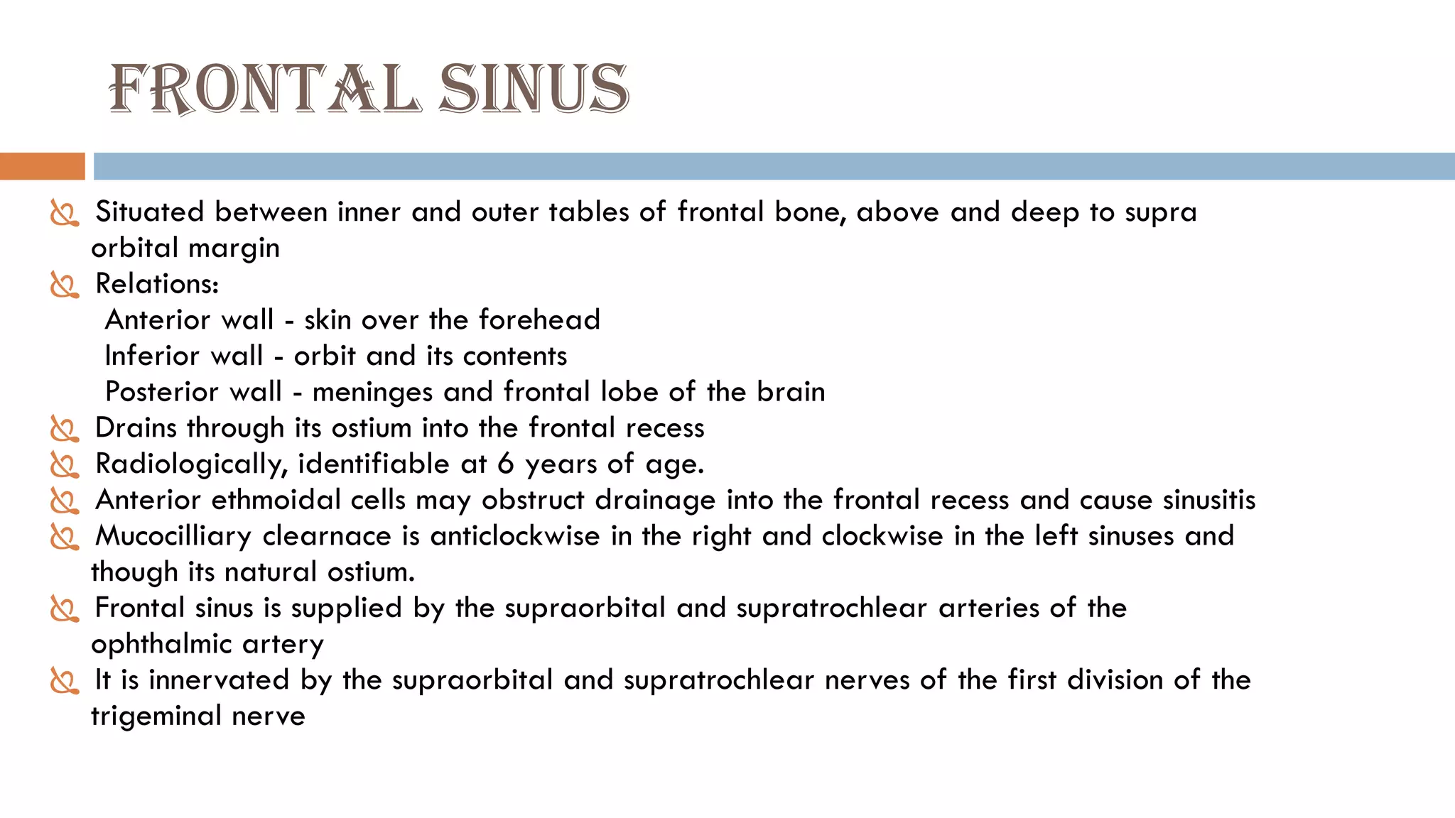 Anatomy of Paranasal Sinuses | PPTX