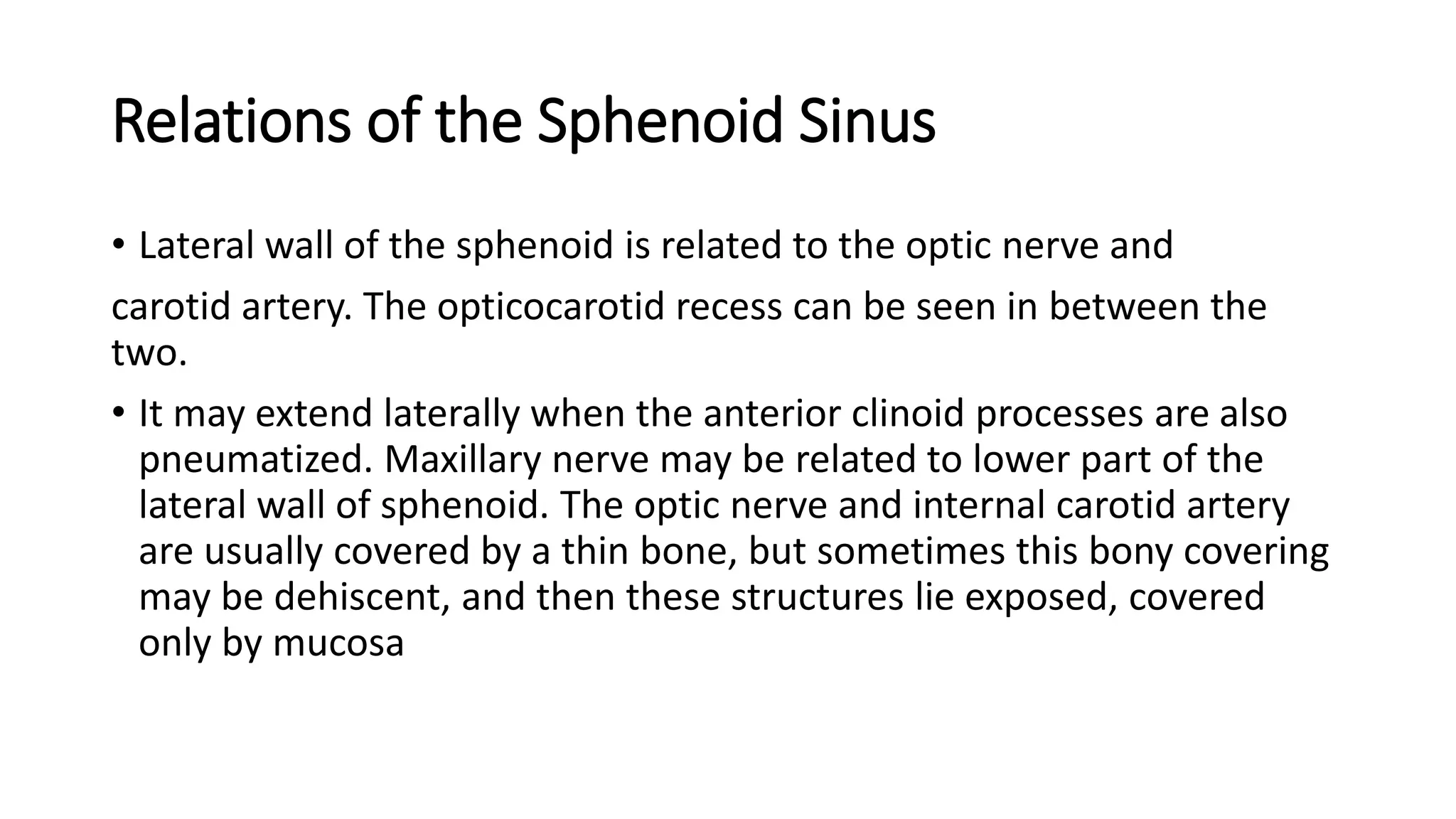 Anatomy of para nasal sinuses, management of sinusitis.pptx