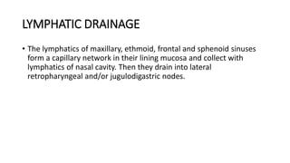 Anatomy of para nasal sinuses, management of sinusitis.pptx