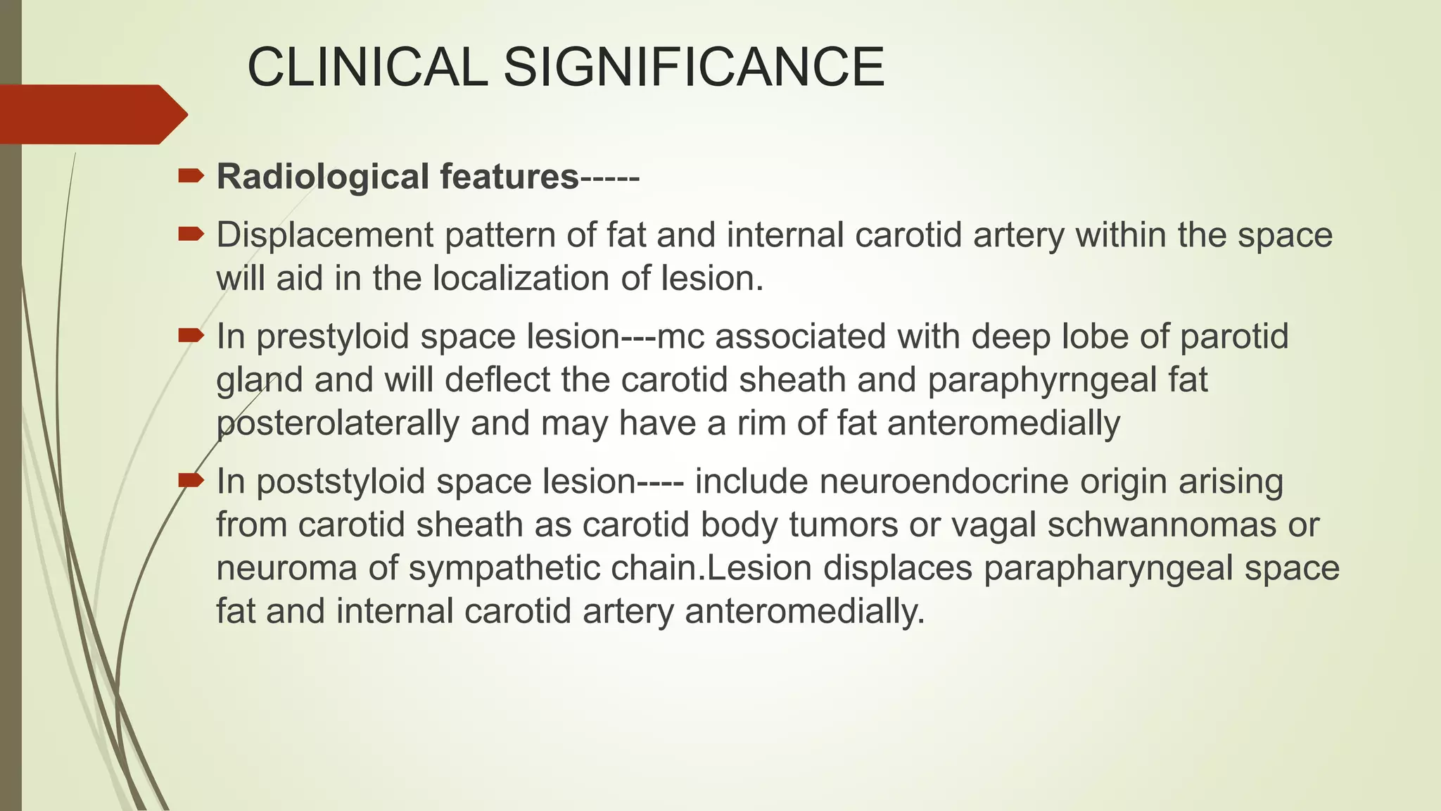 Anatomy of parapharyngeal space and its tumours | PPTX