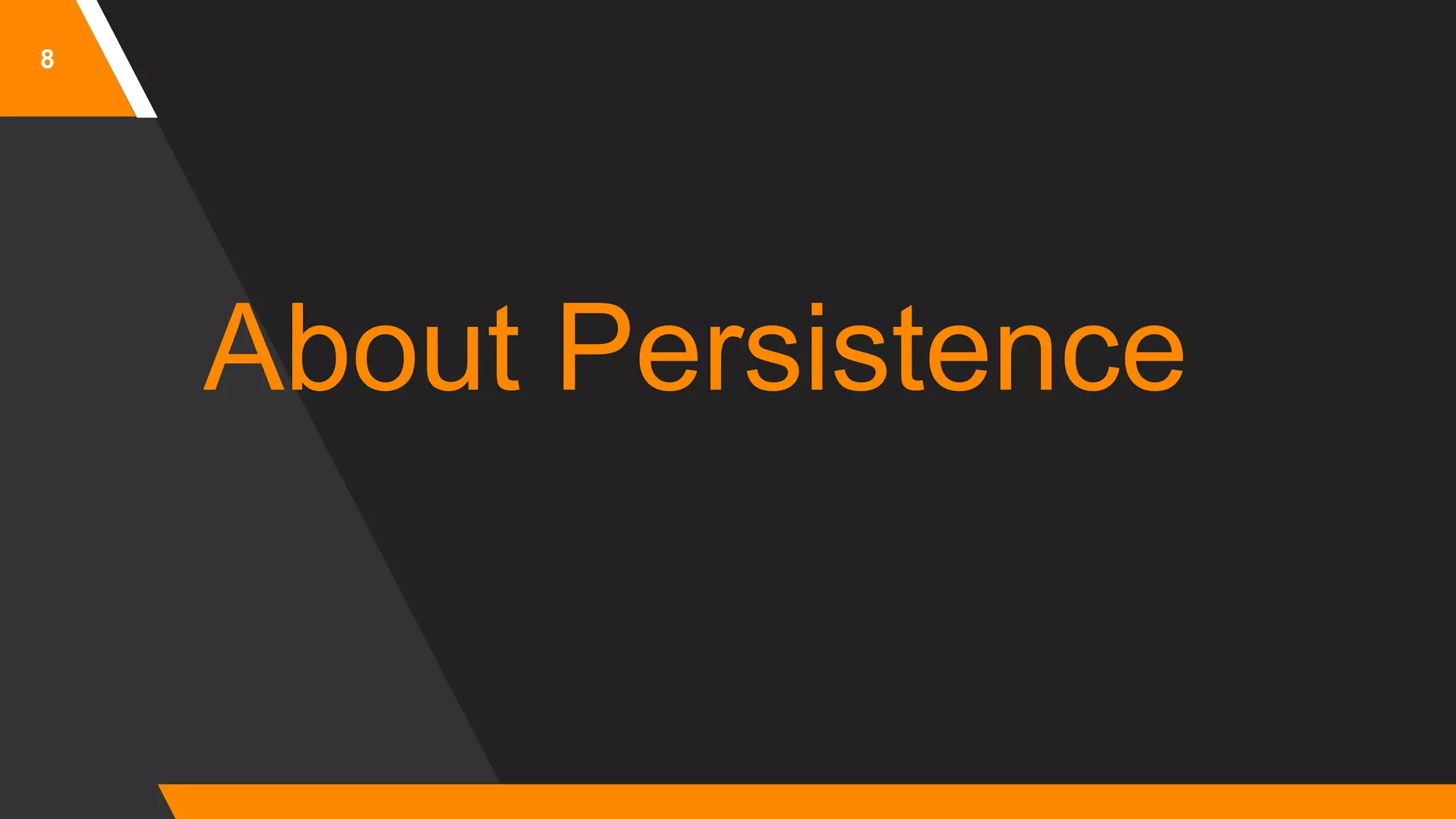 Anatomy of Persistence Techniques & Strategies to Detect | PPTX