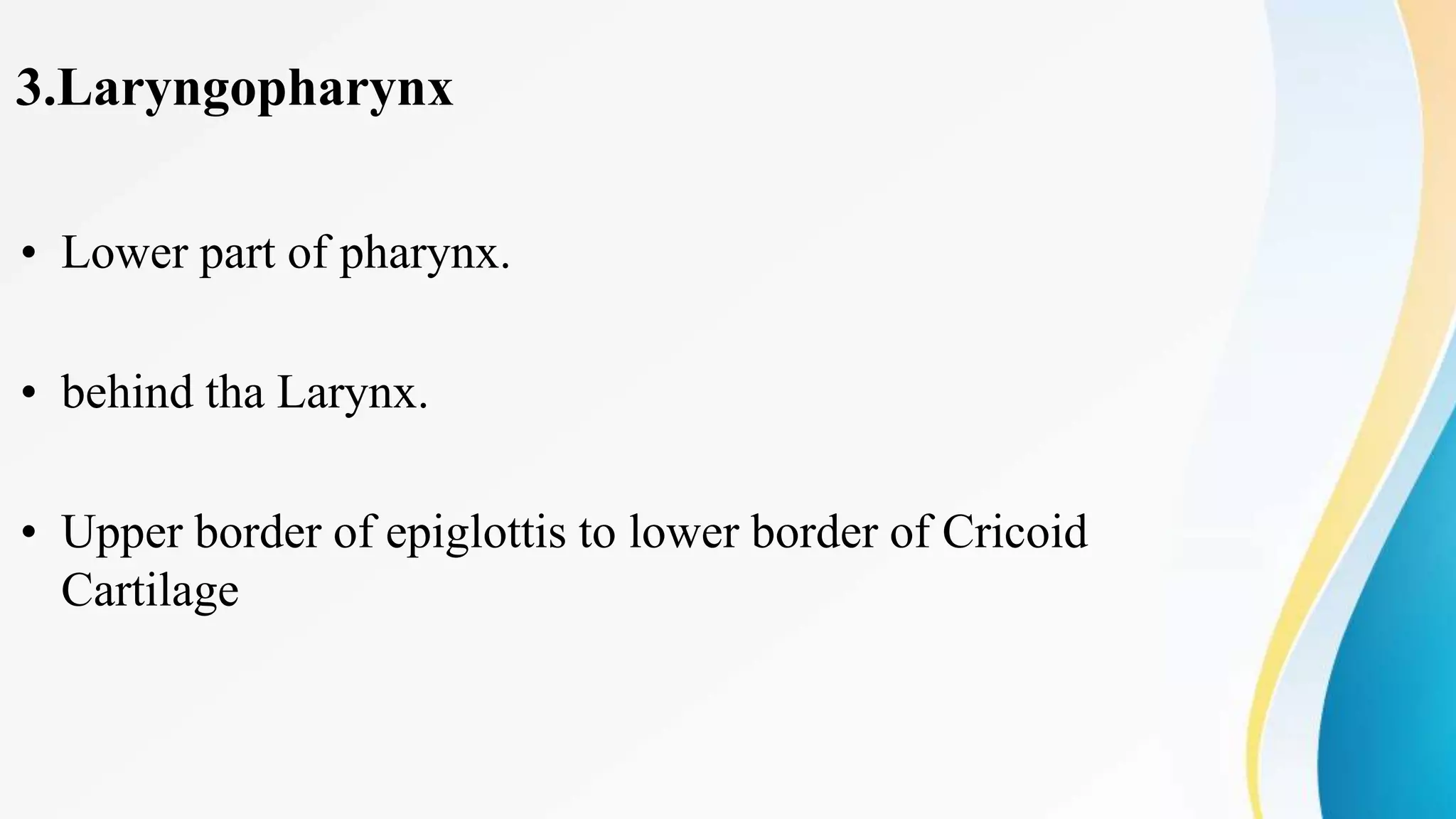 Anatomy of pharynx | PPTX