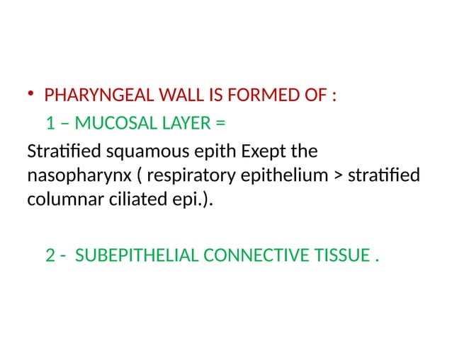 ANATOMY OF PHARYNX pptx presentation ppt | PPT