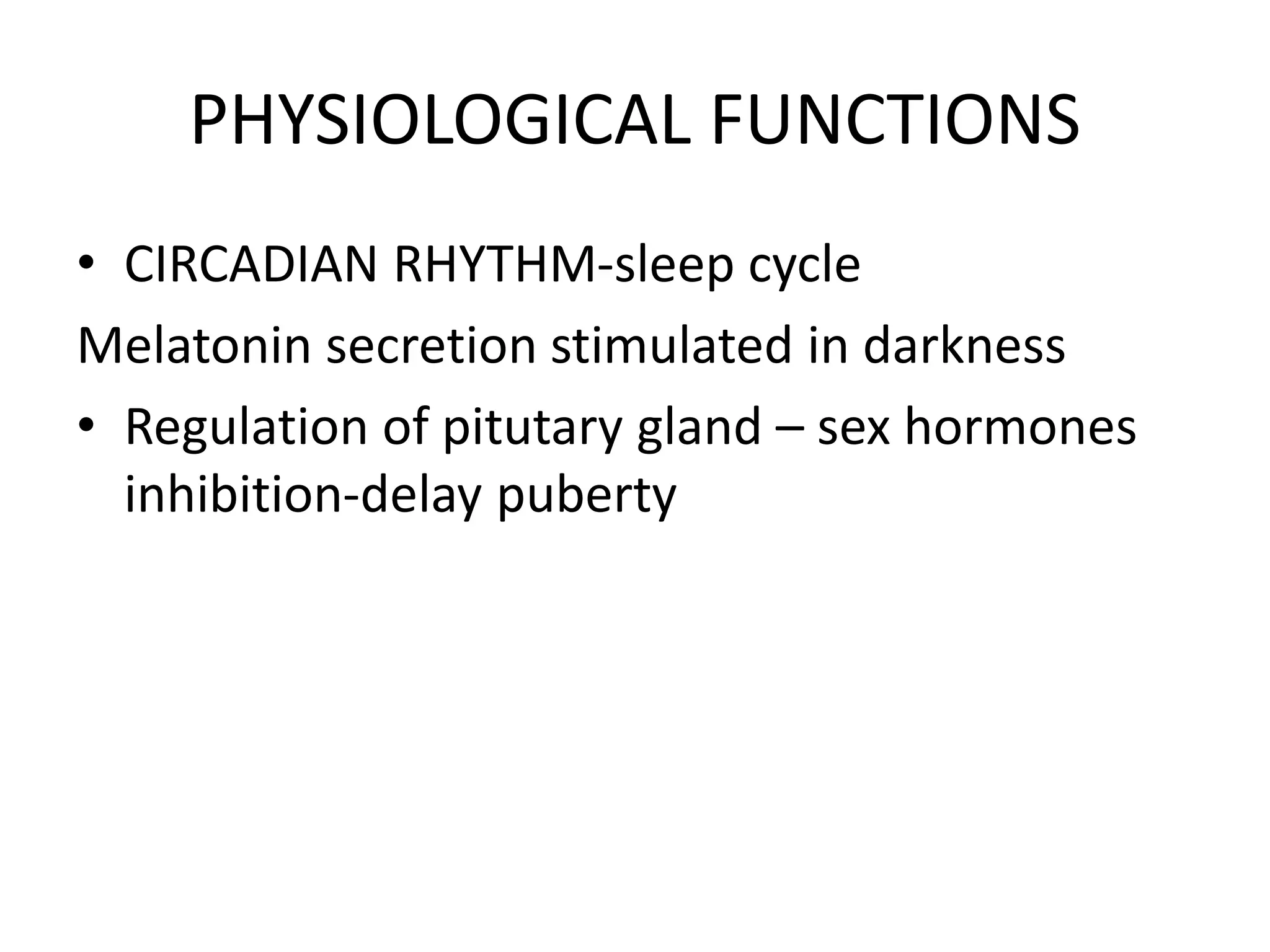 Anatomy of Pineal Gland | PPTX