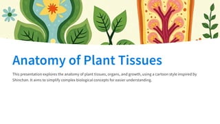 Anatomy of Plant Tissues science wale sir | PDF