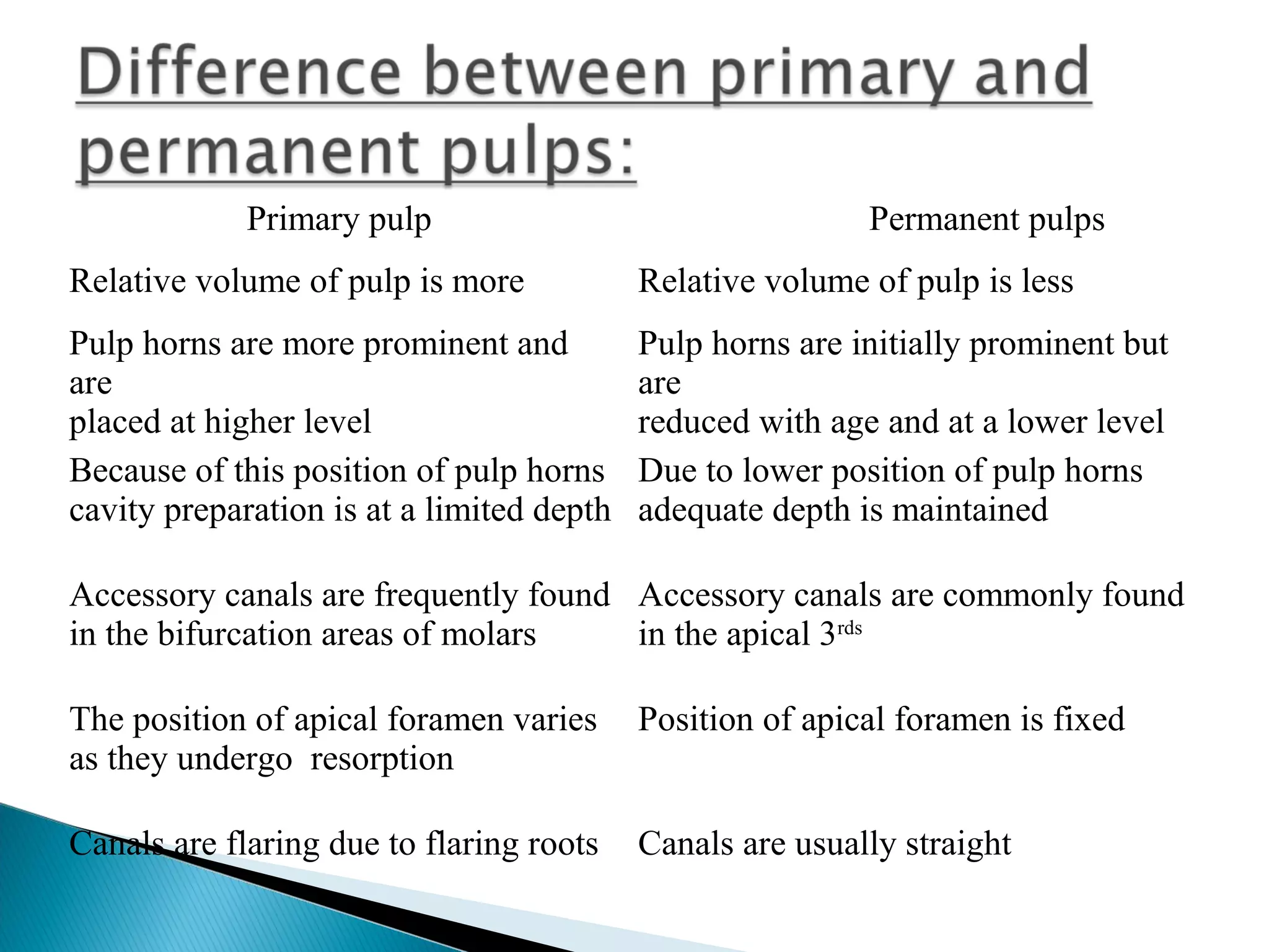 Anatomy of Dental Pulp | PPT