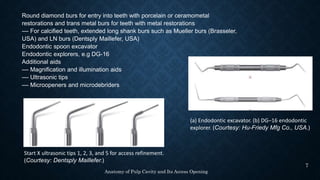anatomy of pulp cavity and access opening.pptx
