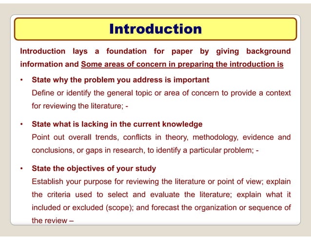 Anatomy of Research Paper - Structure and components - Dr J D ...