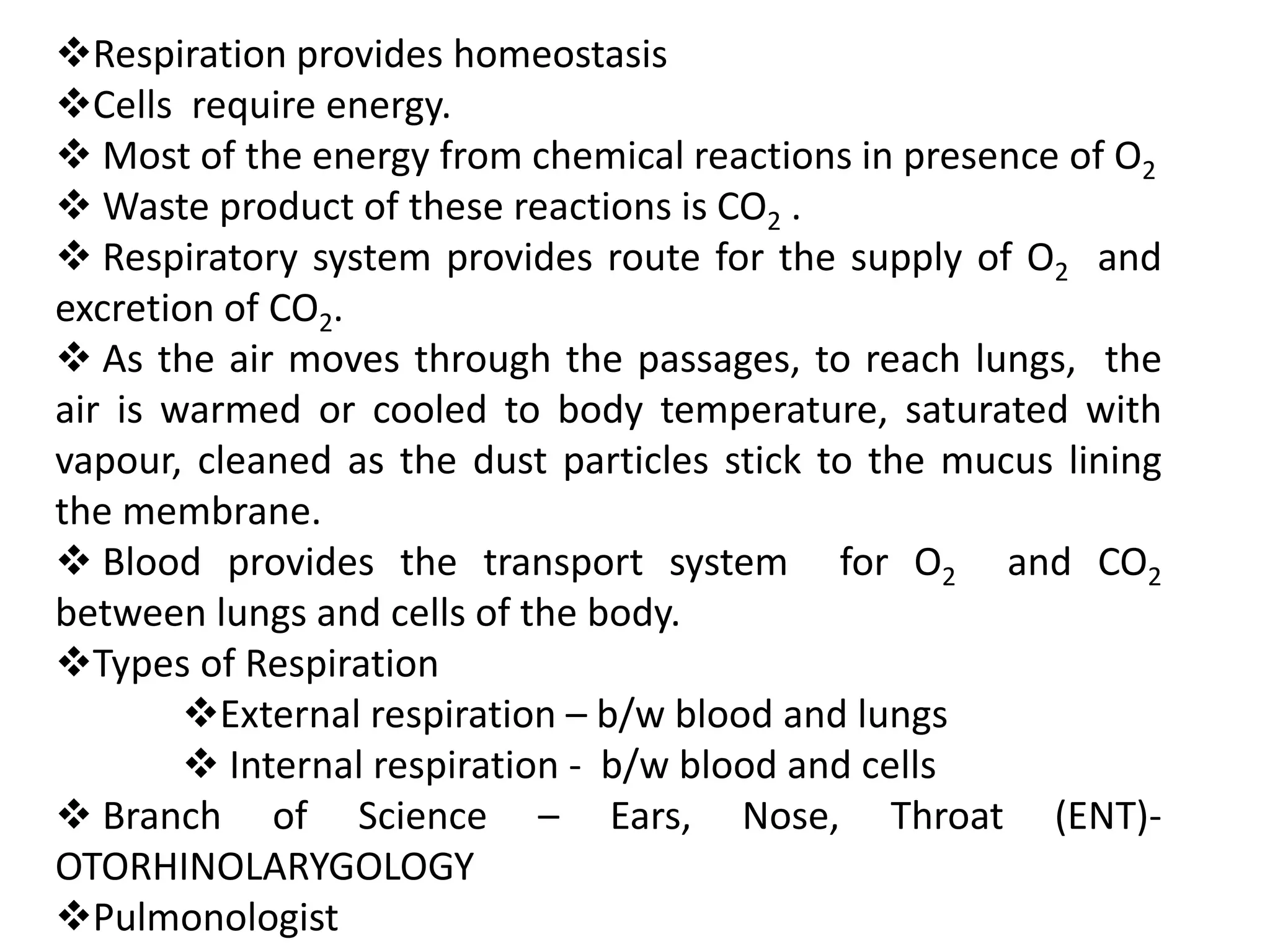 Anatomy of respiratory system | PPTX
