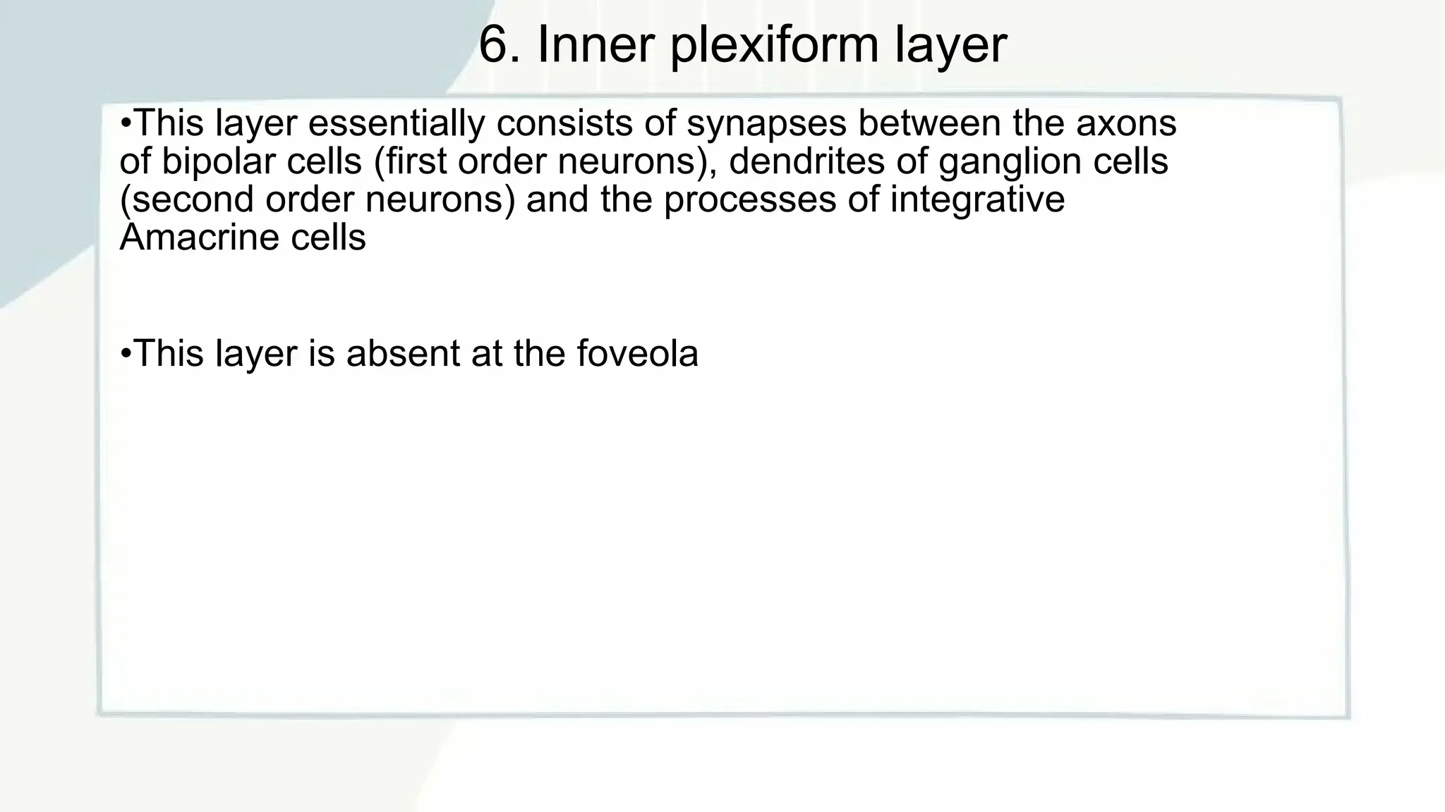 ANATOMY OF RETINA !.pptx with detailed description | PPTX