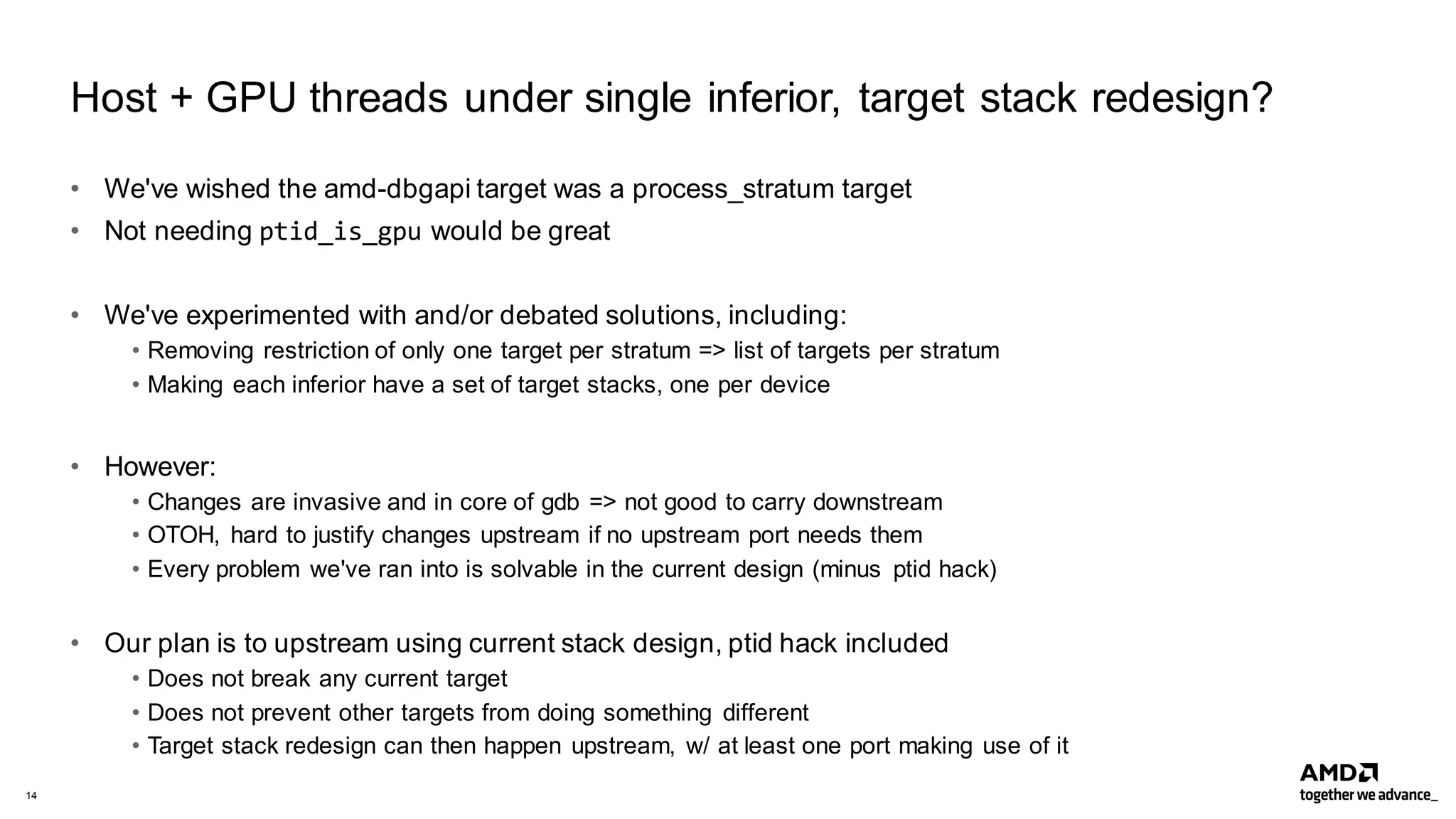 Anatomy of ROCgdb presentation at gcc cauldron 2022 | PDF