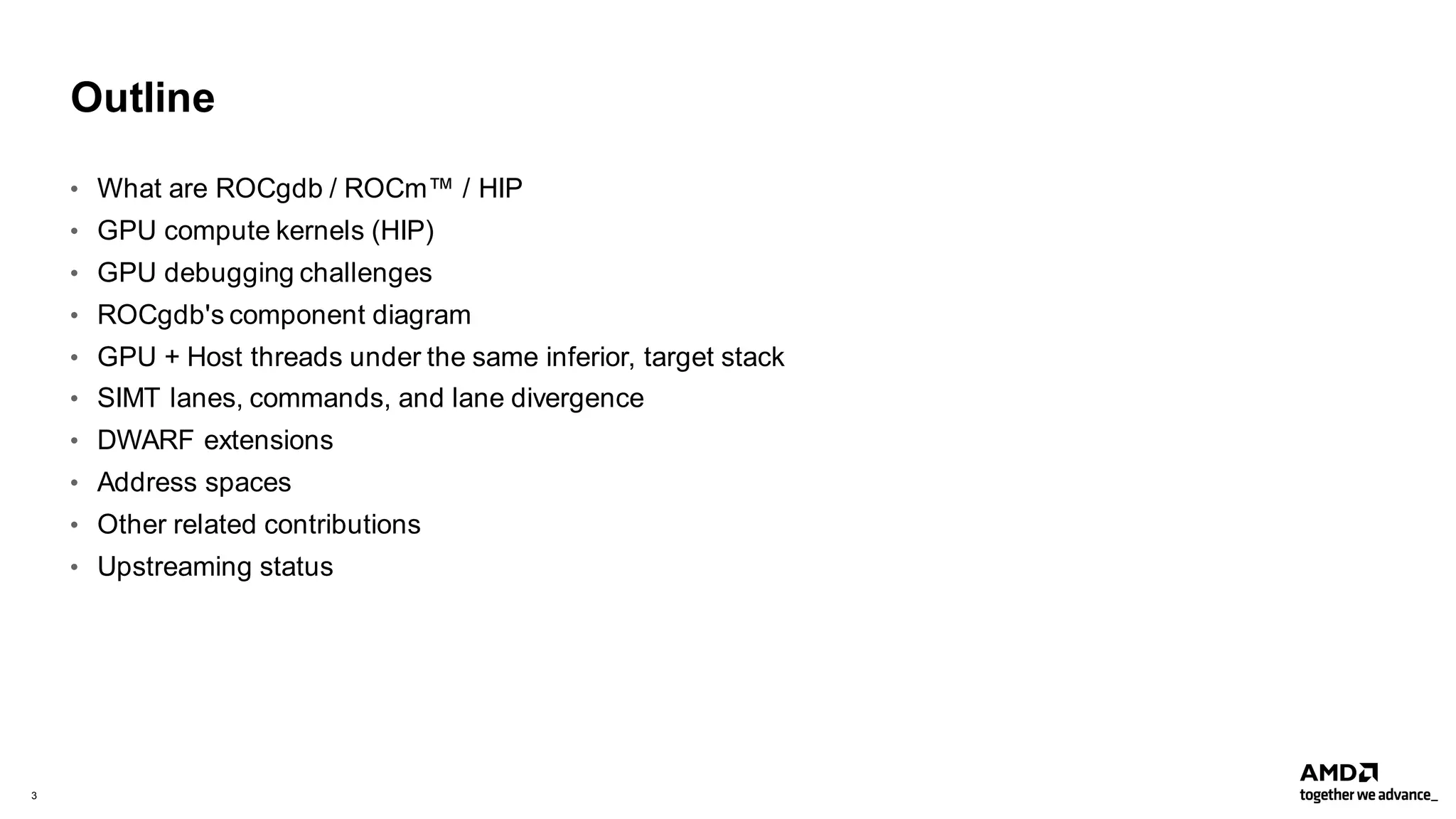 Anatomy of ROCgdb presentation at gcc cauldron 2022 | PDF