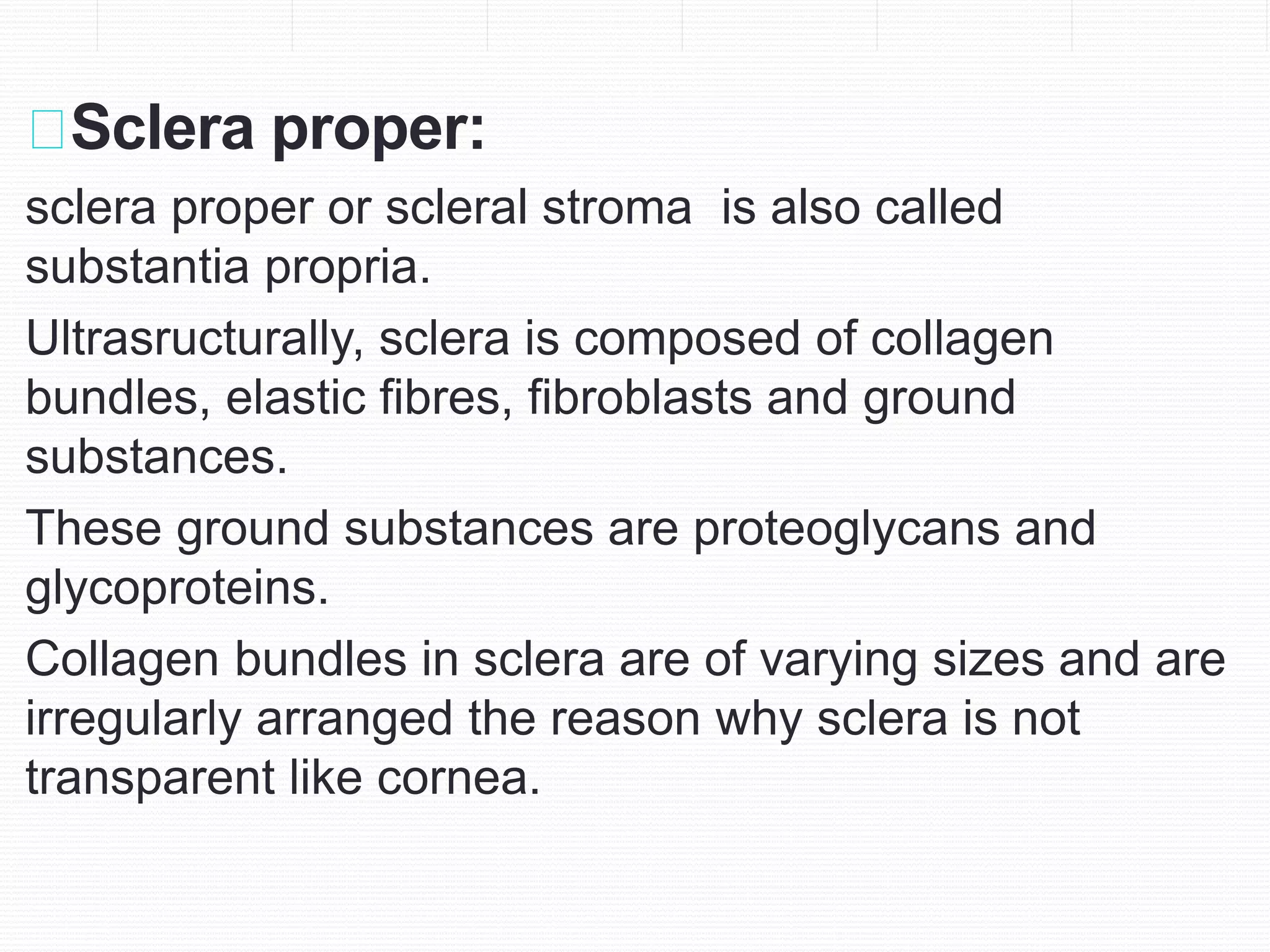 Anatomy of sclera | PPTX
