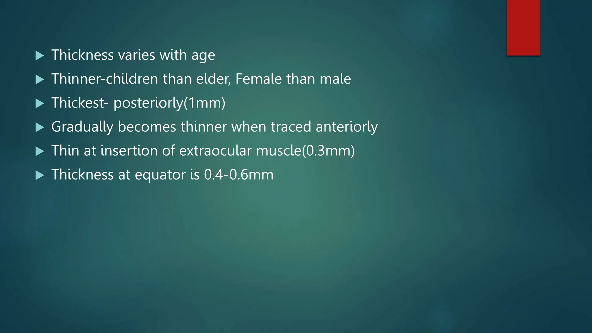 anatomy of sclera ophthalmology presentation | PPTX