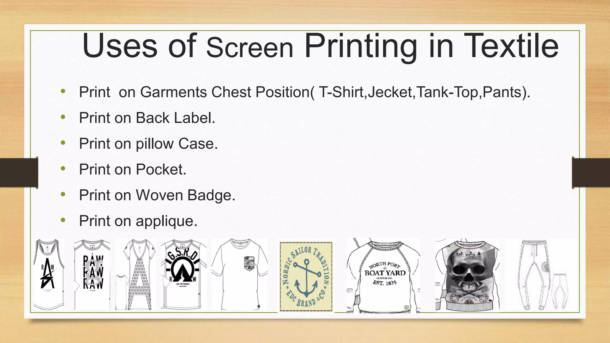 Anatomy of Screen Printing | PDF