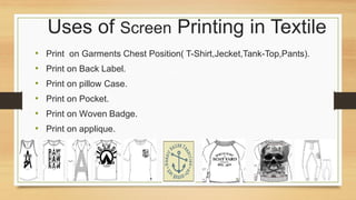 Anatomy of Screen Printing | PPT
