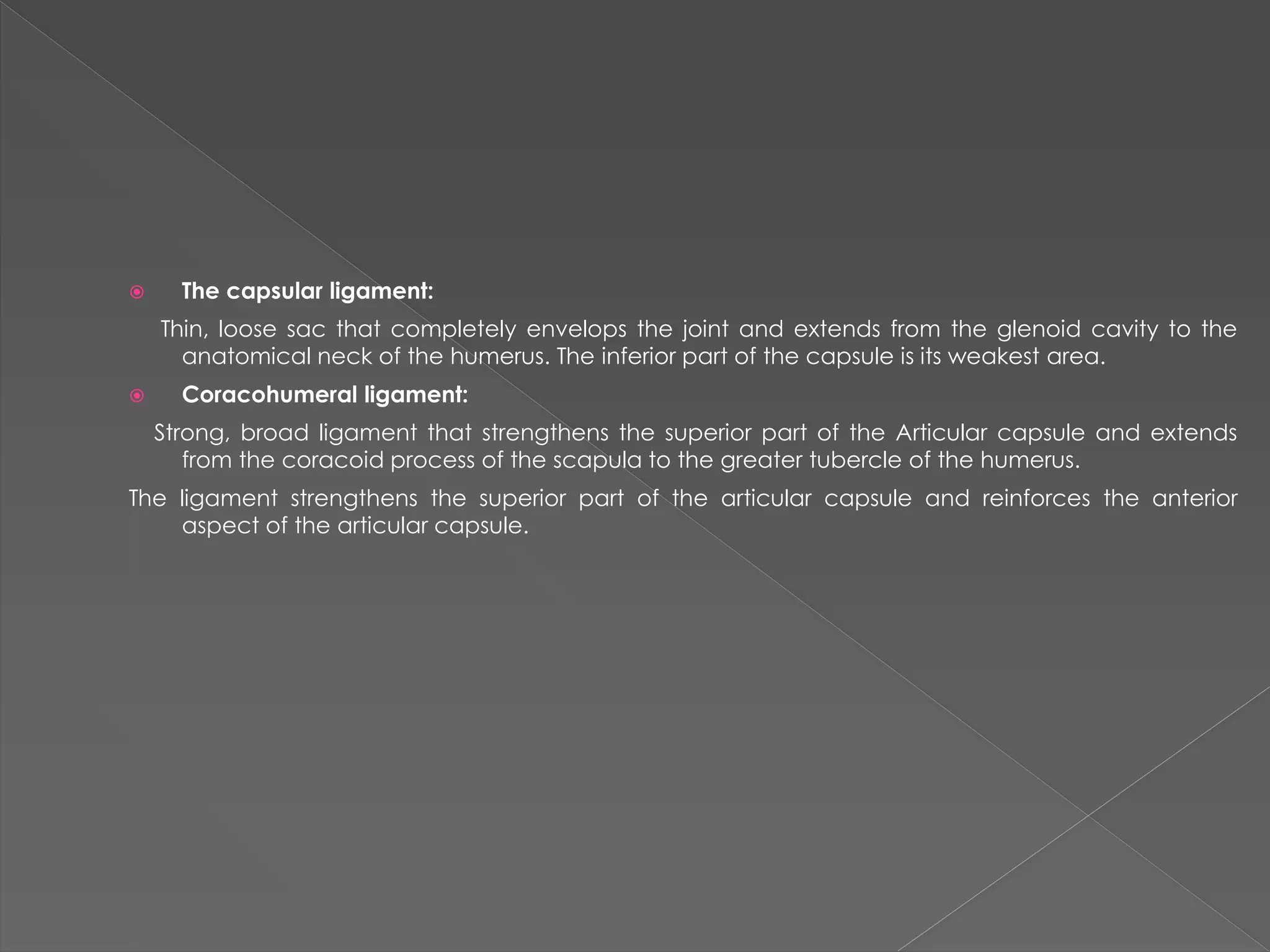 Anatomy of shoulder joint | PPT