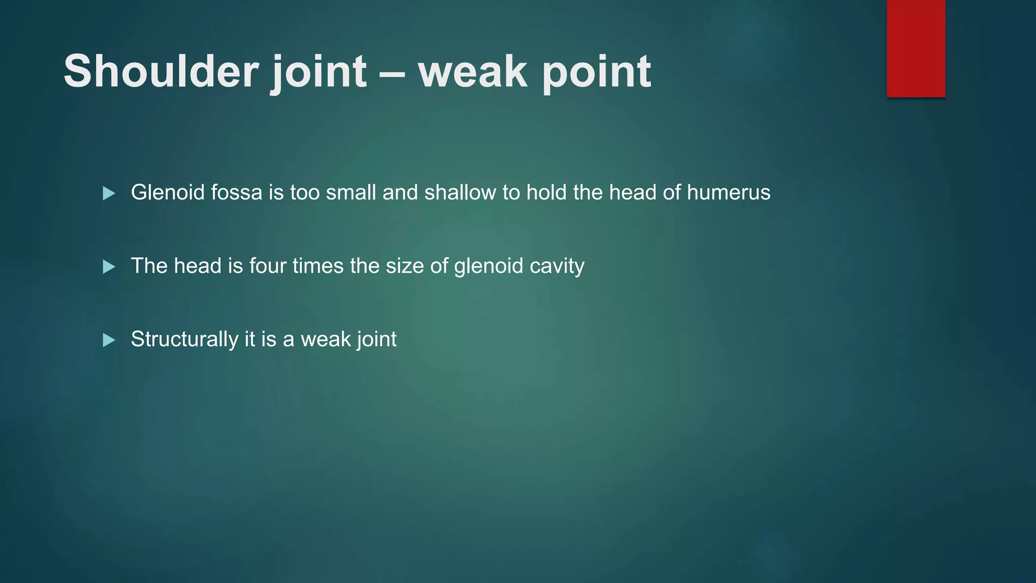 Anatomy of shoulder joint | PPTX