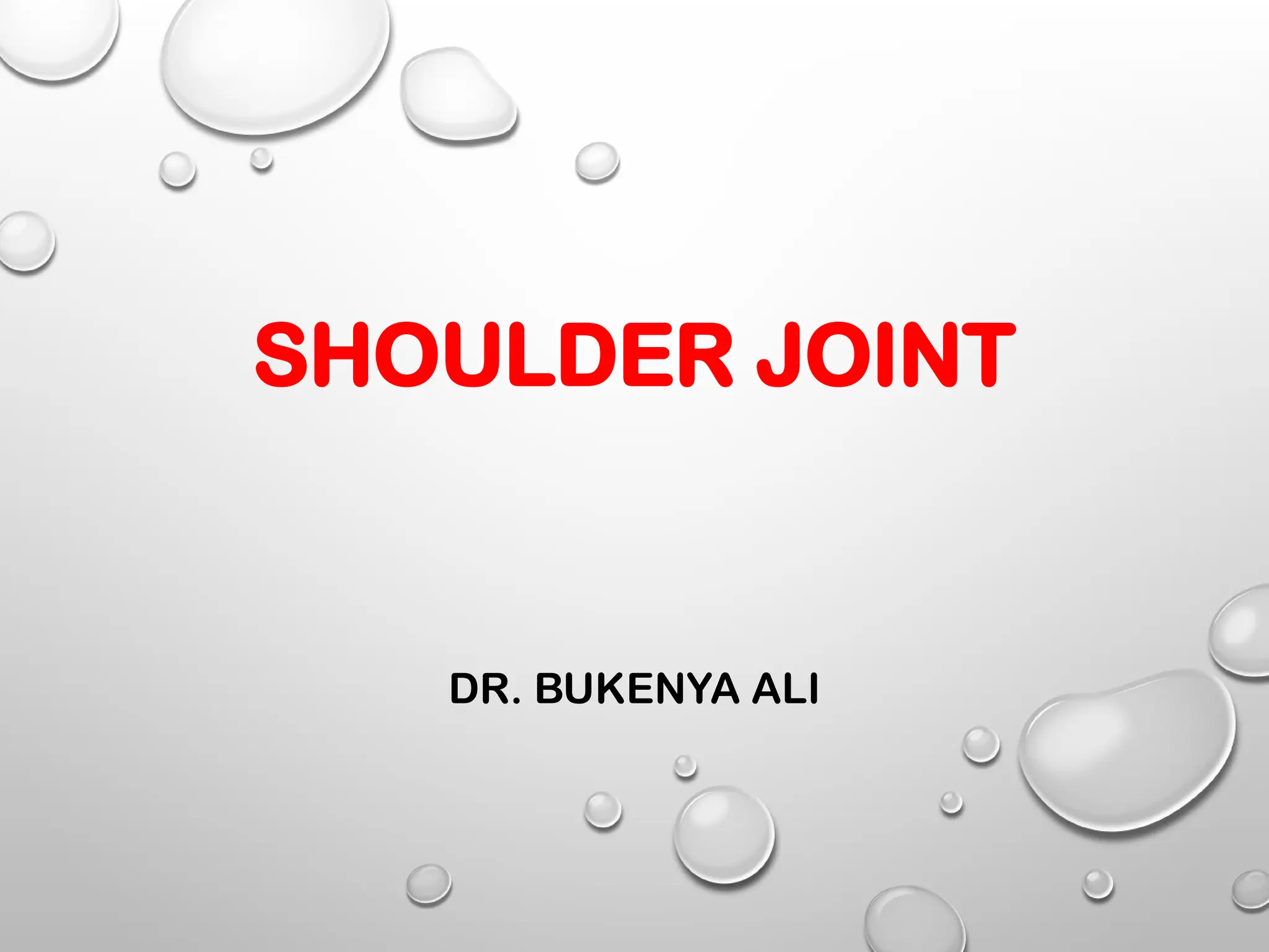 Anatomy of Shoulder joint power point.ppt