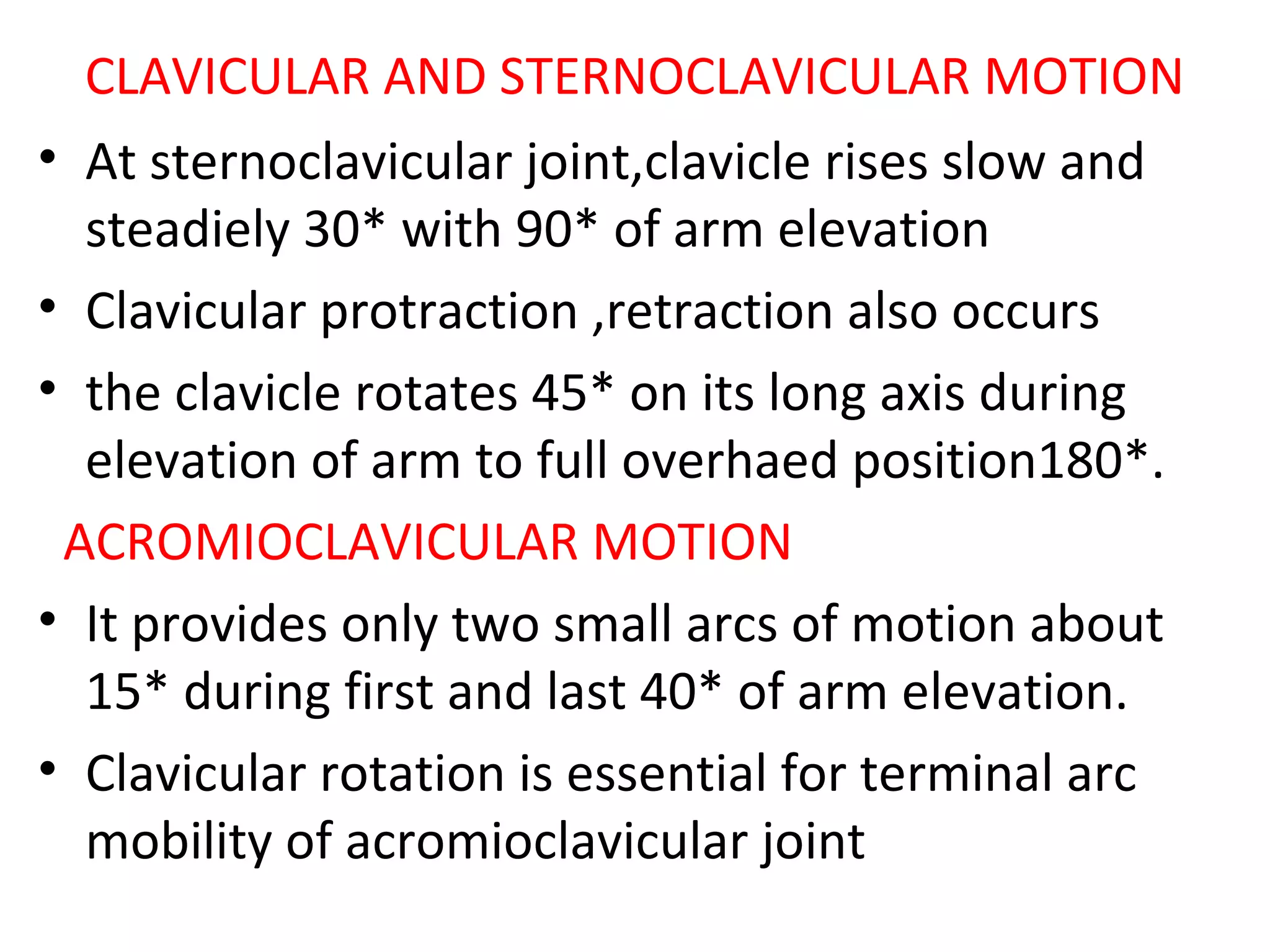 Anatomy of shoulder joint - vamshi kiran | PPT