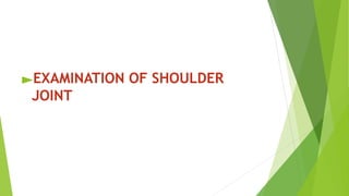 ANATOMY OF SHOULDER JOINT AND ITS EXAMINATION.pptx