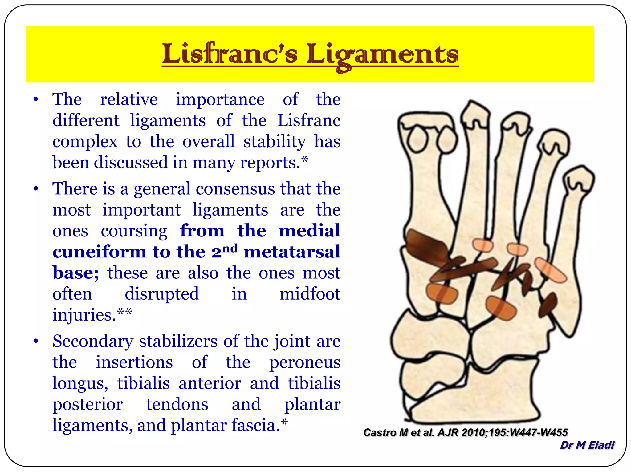 Anatomy of small joints of the foot | PPTX