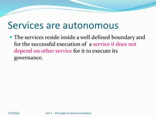 ANATOMY OF SOA - Thomas Erl - Service Oriented Architecture | PPT