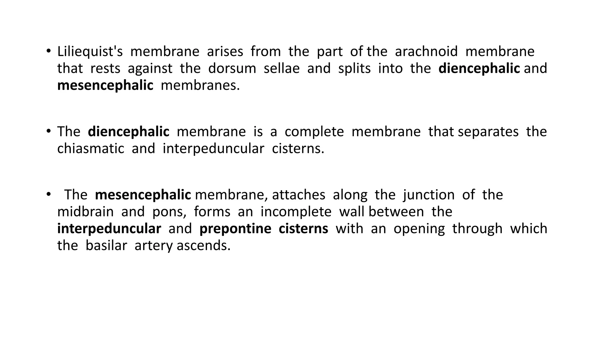 ANATOMY OF SUBARACHNOID CISTERNS OF BRAIN | PPTX