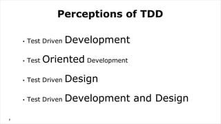Anatomy of Test Driven Development | PPTX
