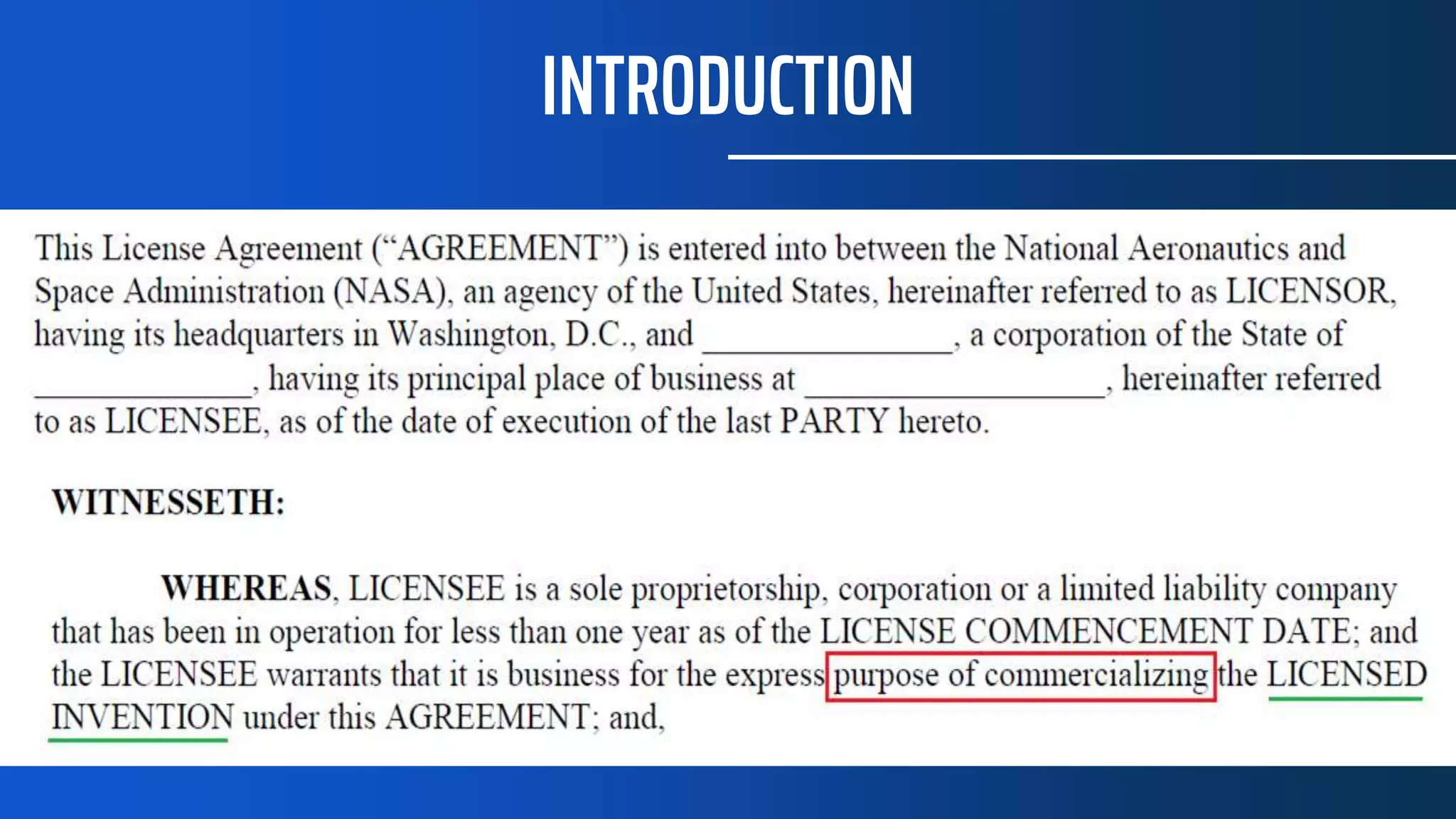 Anatomy of Technology Licensing Agreements | PPTX