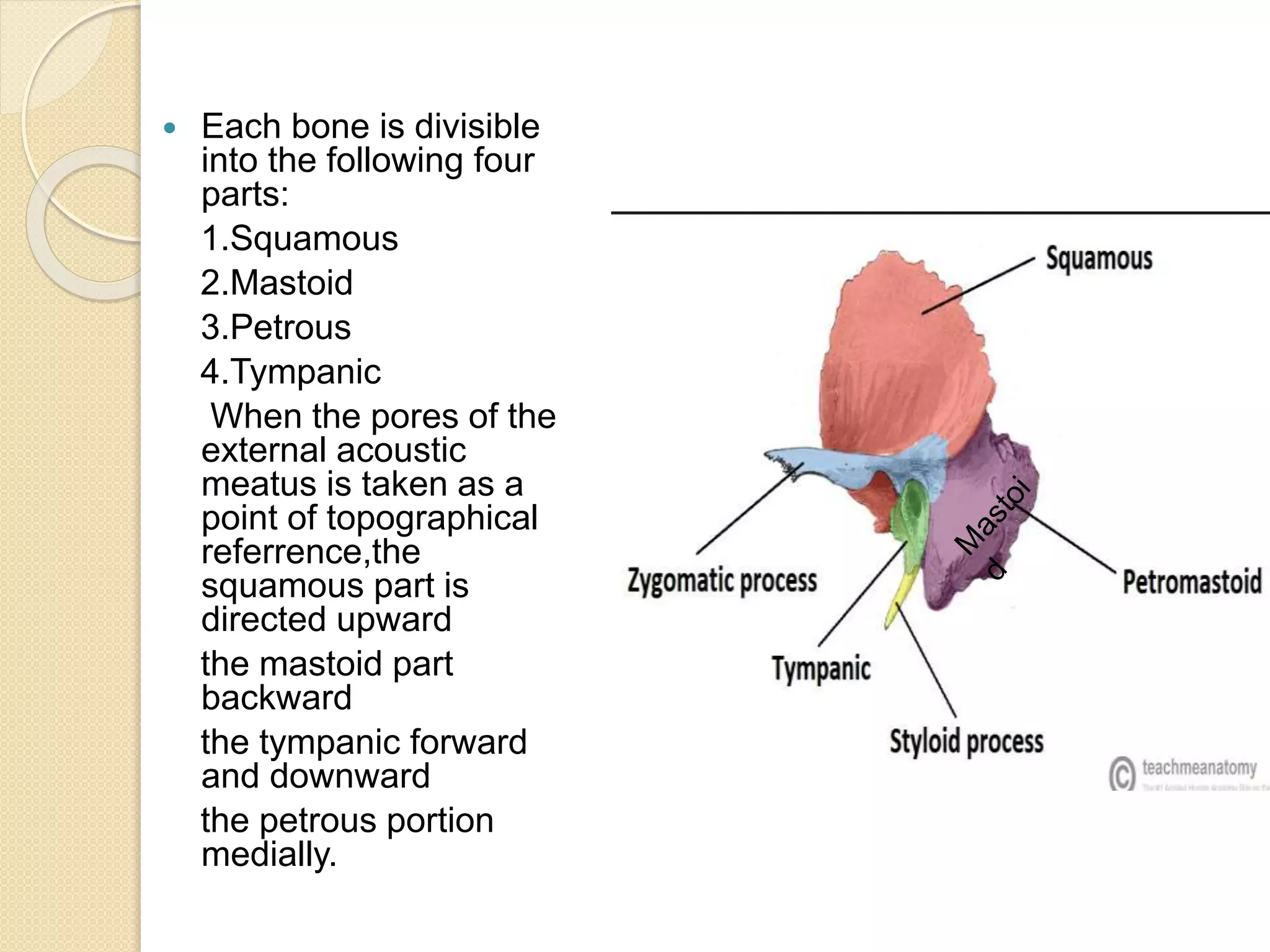 Anatomy of temporal bone By Dr.Vijay kumar , AMU | PPTX